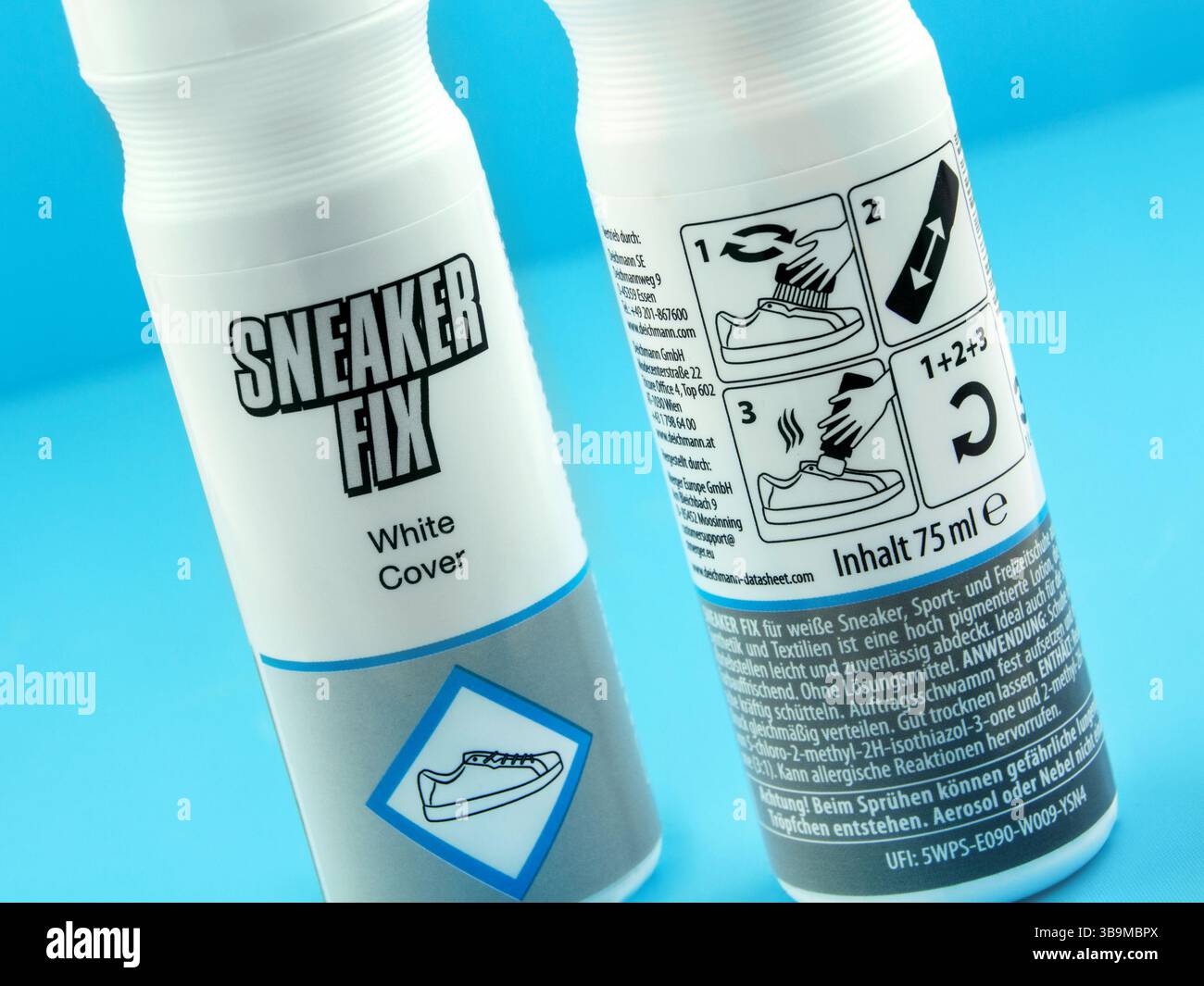 Hamburg, Germany - May 4 2025: Sneaker Fix White Cover Shoe Care Stock ...