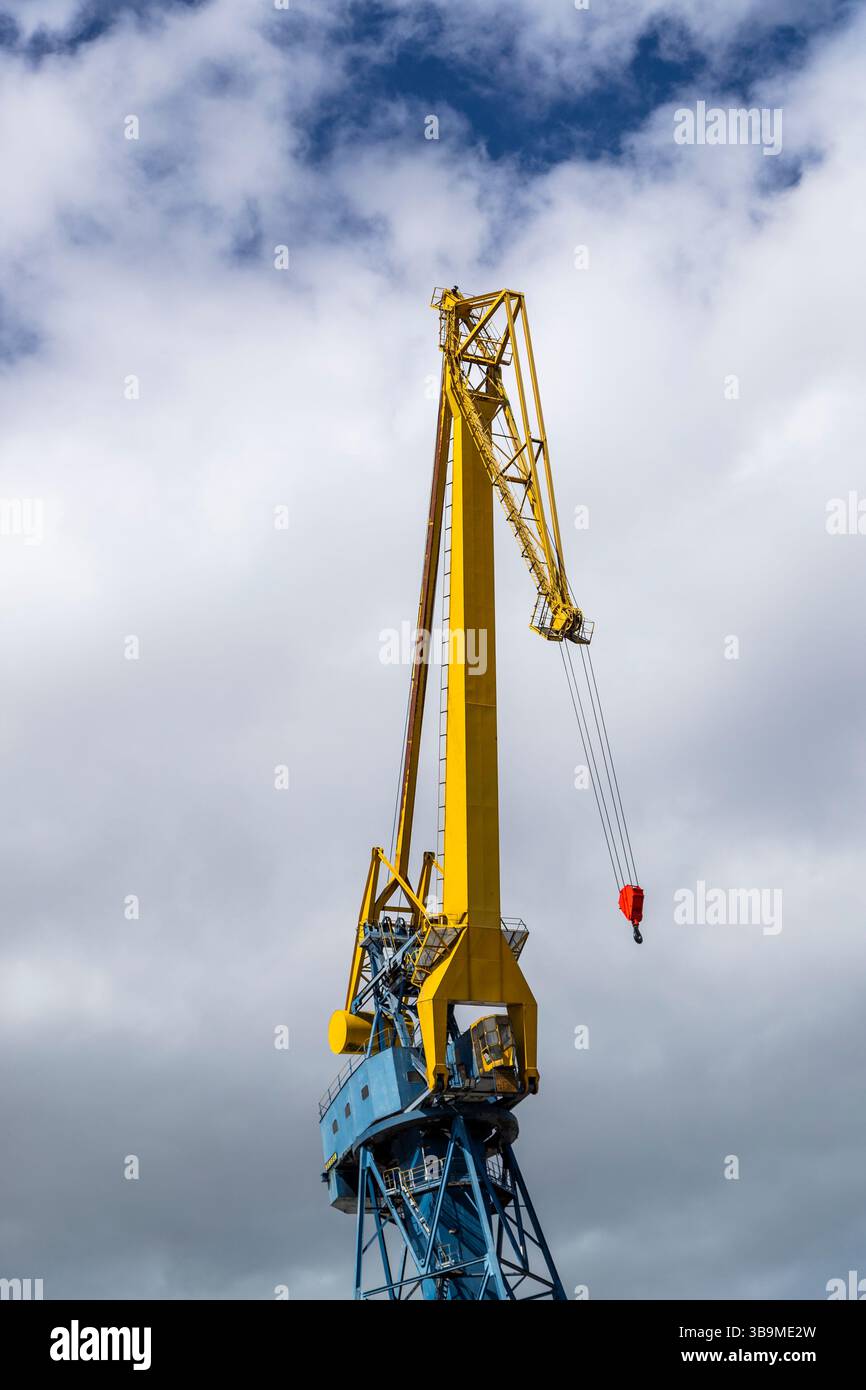 Belfast Dry Dock ship building and ship repair site, Belfast, Northern ...