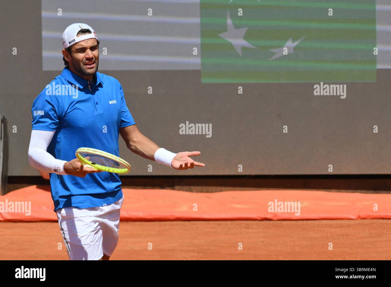 Rome, Italy. 10th May, 2025. Foro Italico, Rome, Italy - Matteo ...