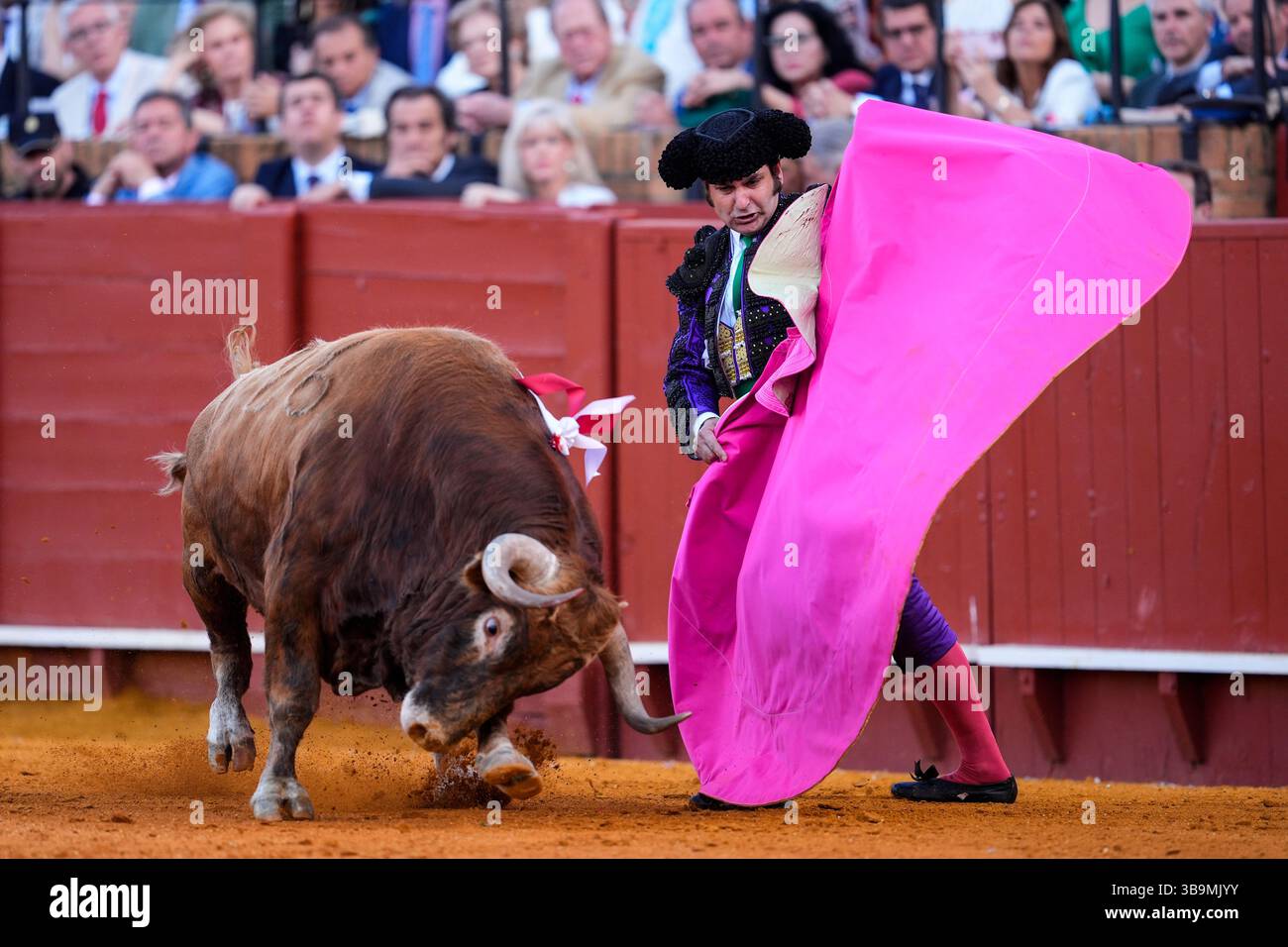 The bullfighter, Morante de la Puebla, on May 9, 2025 in Seville ...