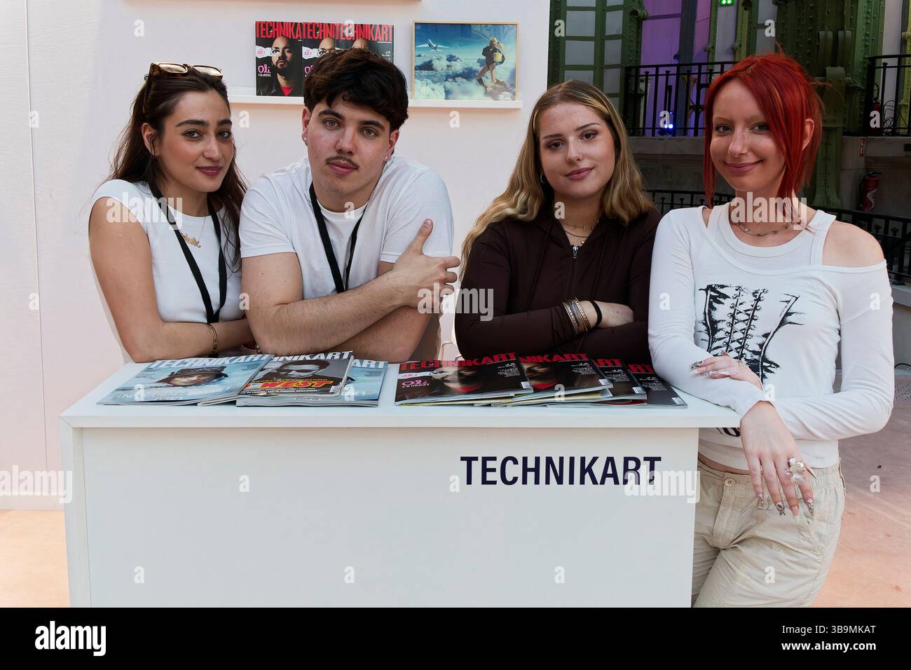 Paris, France. 05th Apr, 2025. Art Paris at the Grand Palais on April ...