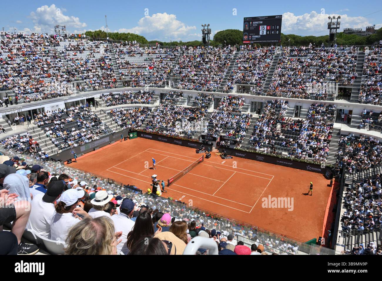 10th May 2025; Foro Italico, Rome, Italy: ATP 1000 Tennis Masters Rome ...