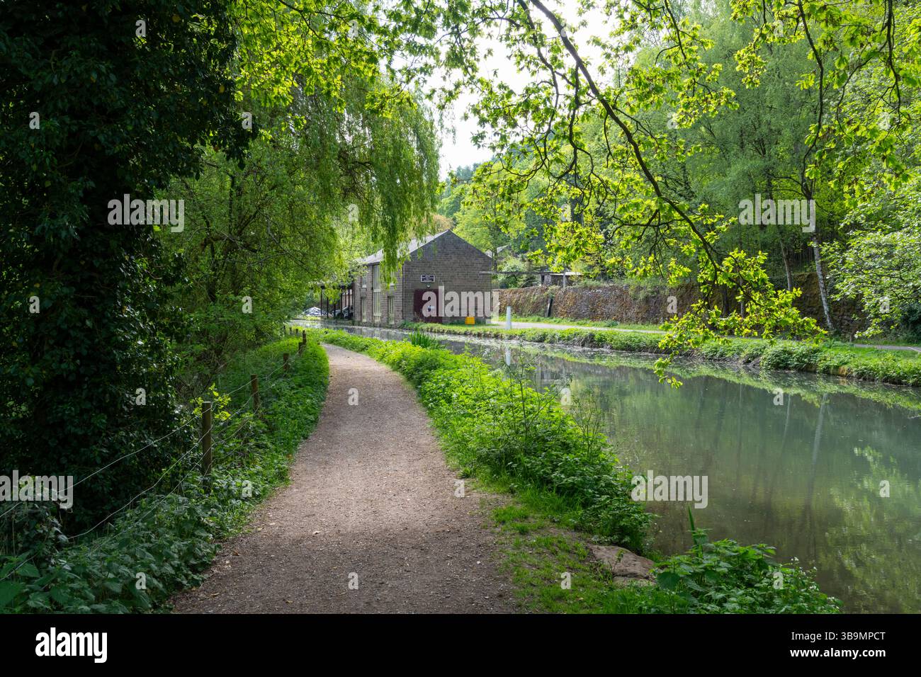 High Peak Junction, Cromford Canal, Derbyshire, England Stock Photo - Alamy