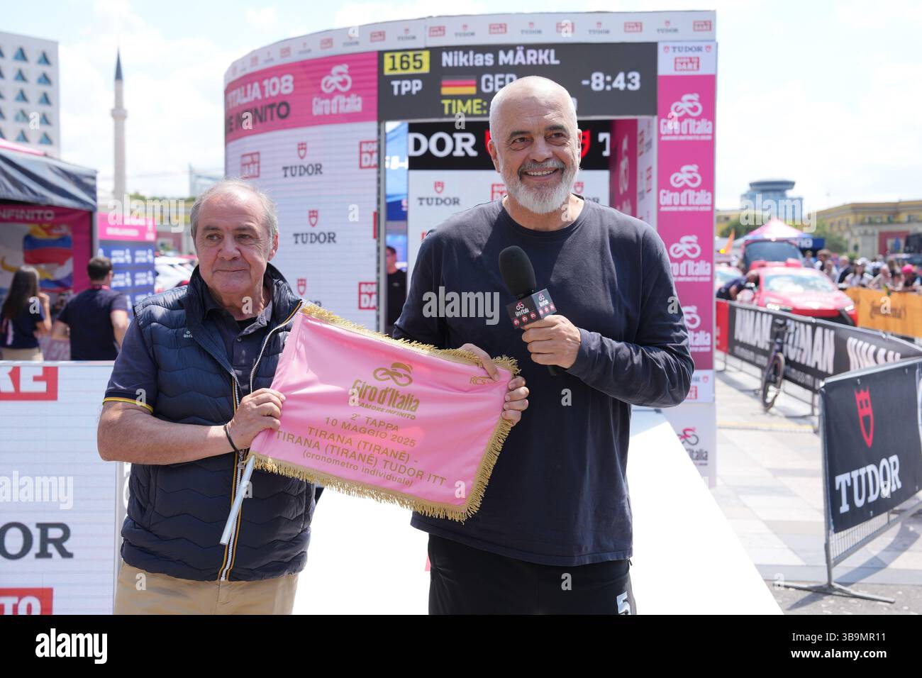 Tirana, Albania. 10th May, 2025. Edi Rama, Prime Minister of Albania ...