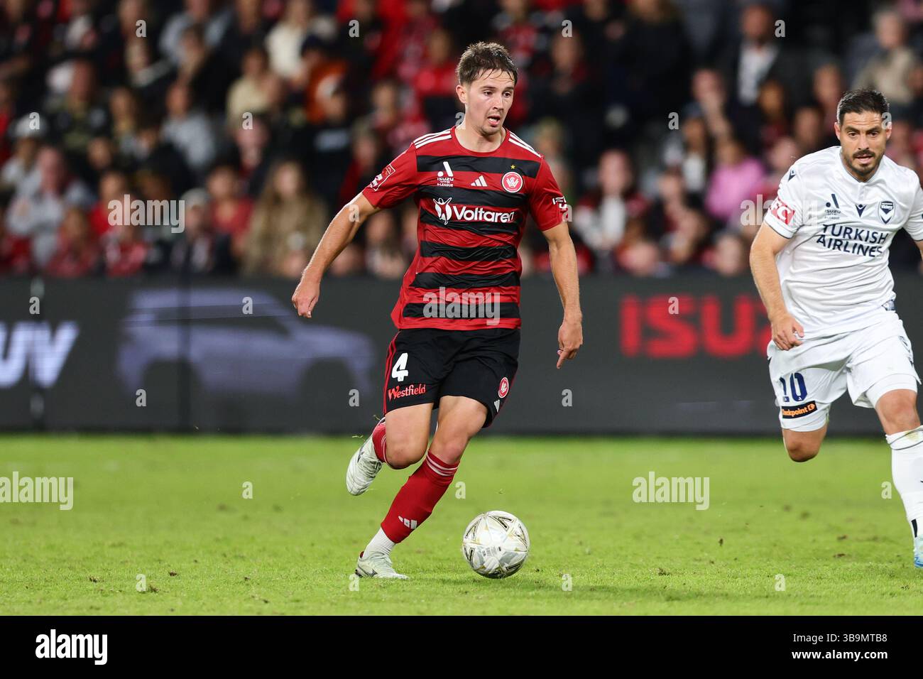 Sydney, Australia. 10th May, 2025. Alex Bonetig of Western Sydney ...