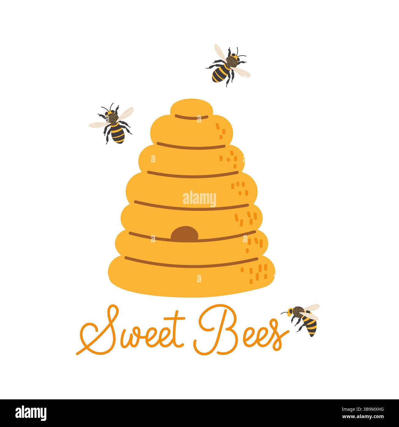 Buzzing with insects Stock Vector Images - Alamy