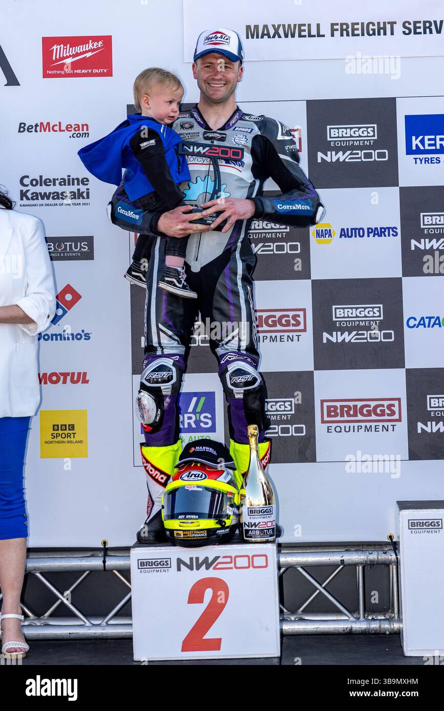 Portstewart, UK. 10th May, 2025. Richard Cooper Yamaha (KMR Kawasaki ...