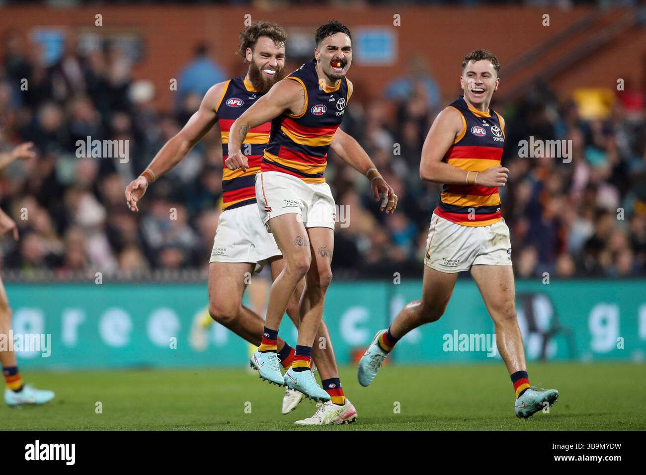 Adelaide, Australia. 10th May, 2025. Izak Rankine of the Crows ...