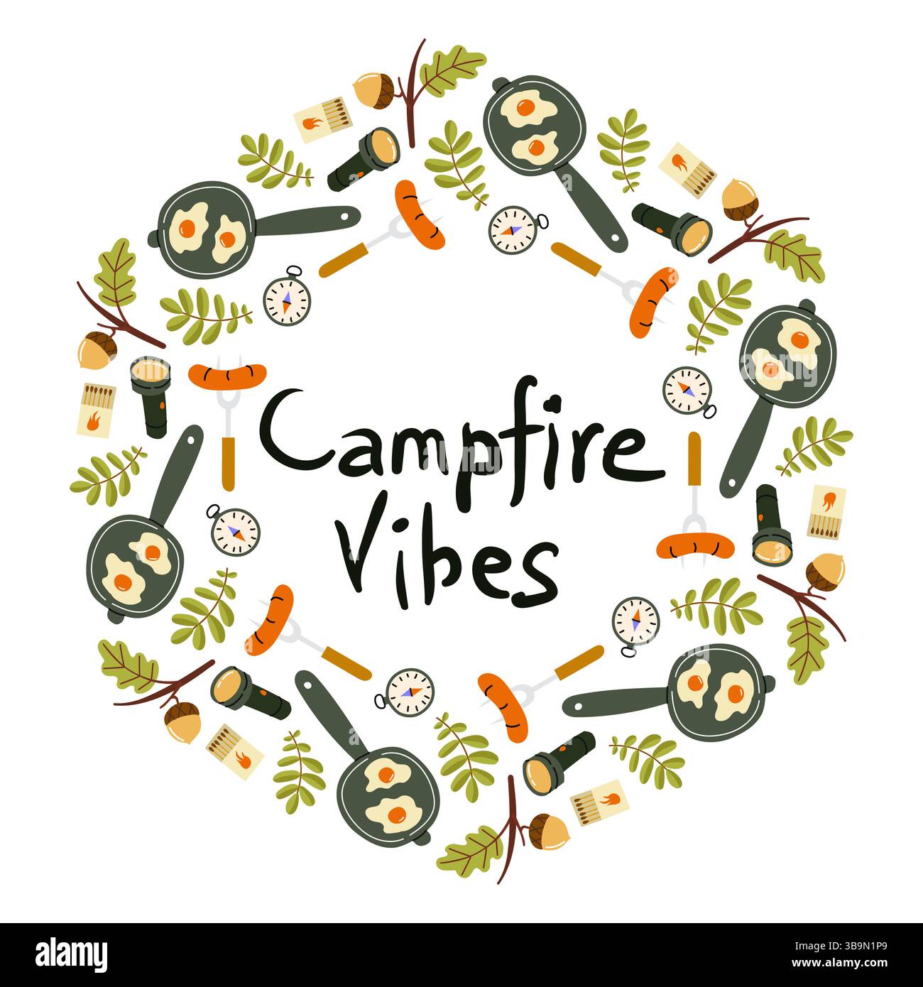 Campfire vibes Cut Out Stock Images & Pictures - Alamy