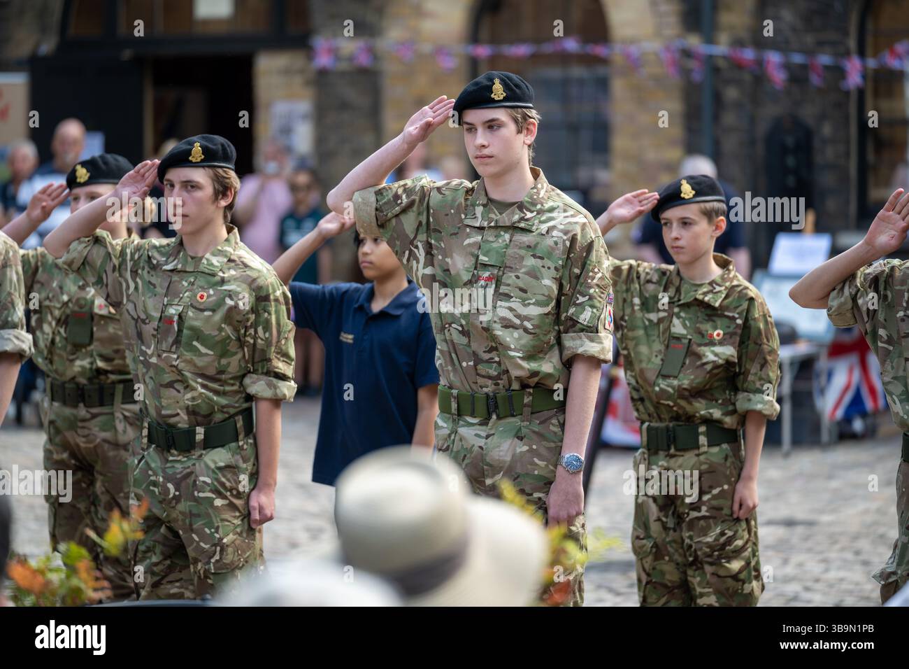 London, UK, 10th May 2025, Honouring and remembering those who fell ...