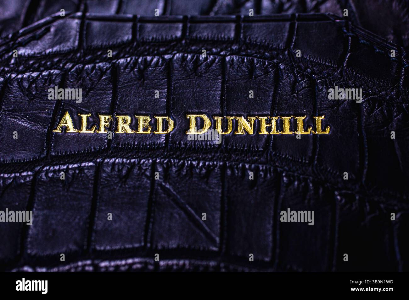 Embossed leather hi-res stock photography and images - Alamy