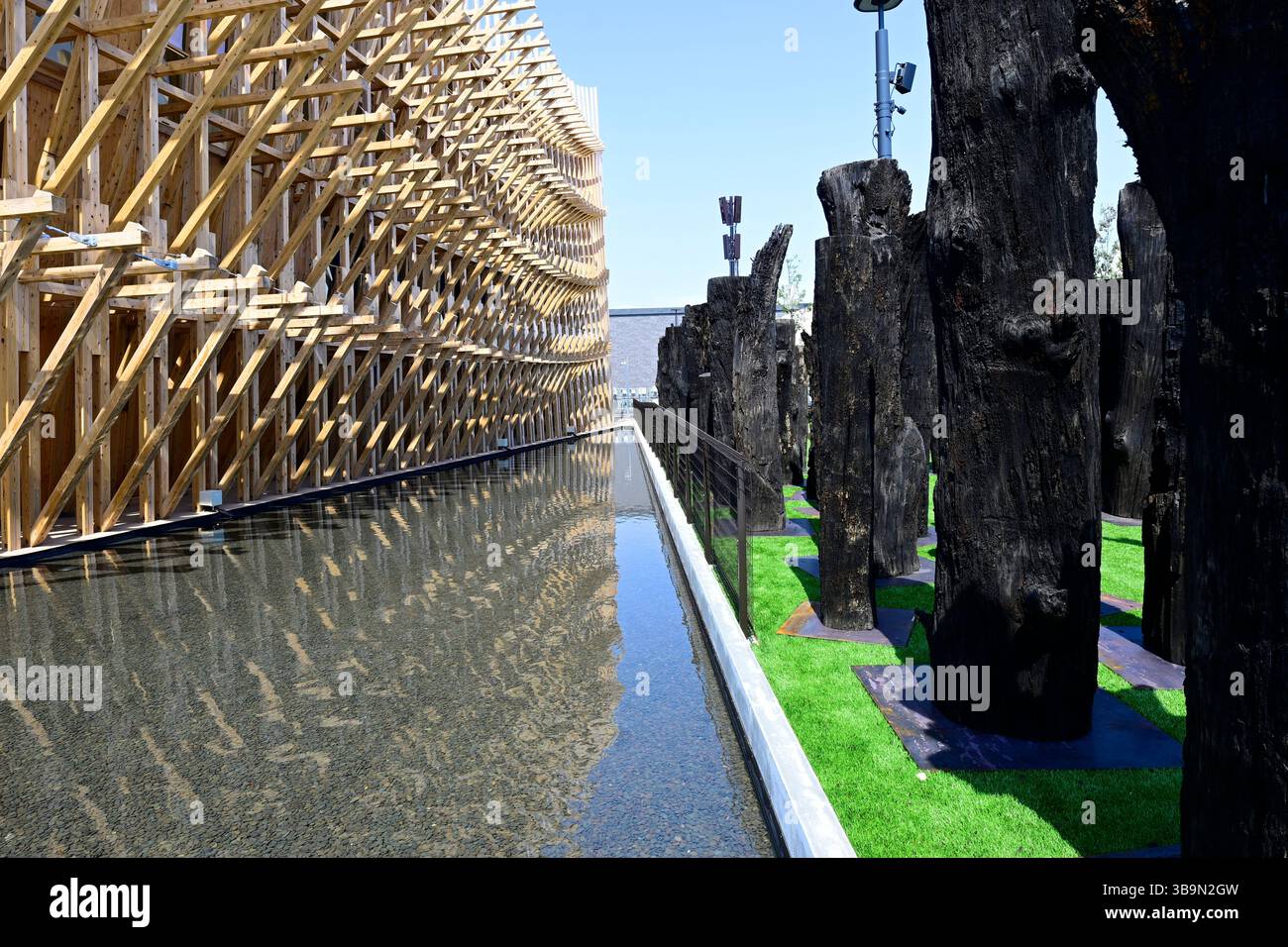 The Grand Ring,Oyaneyane Ring structure,a main landmark at the Osaka ...