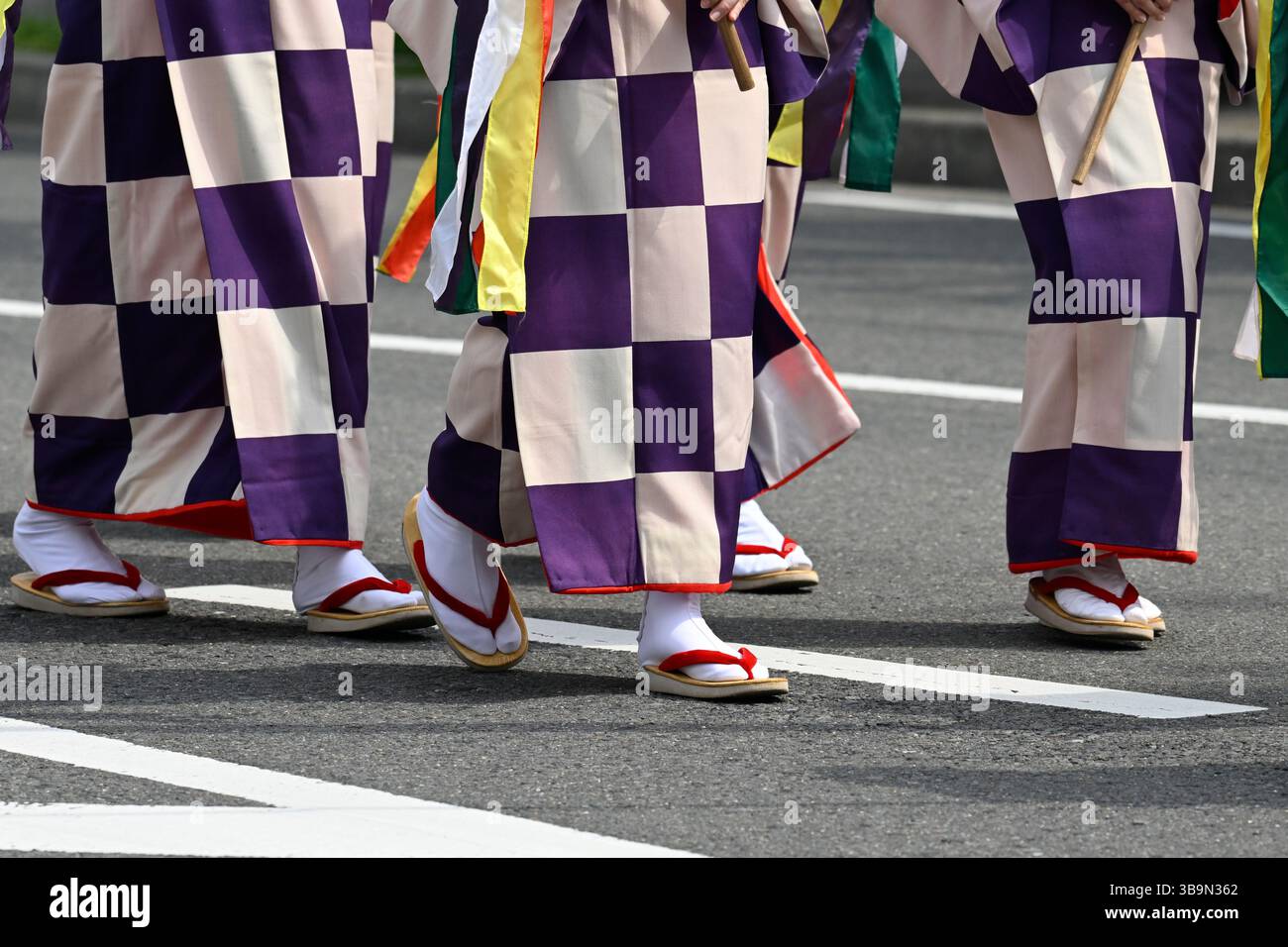 Hirano Shrine's cherry blossom procession called the Oka-sai Matsuri,Kyoto,Japan Stock Photo - Alamy
