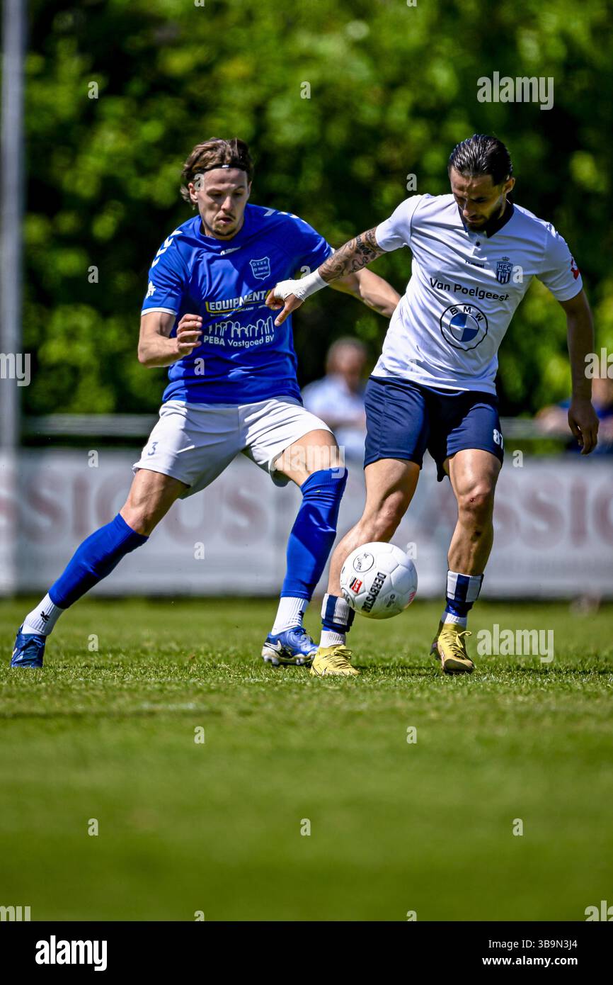 HEEMSTEDE, 10-05-2025,Sportpark Heemstede, Dutch Tweede Divisie ...