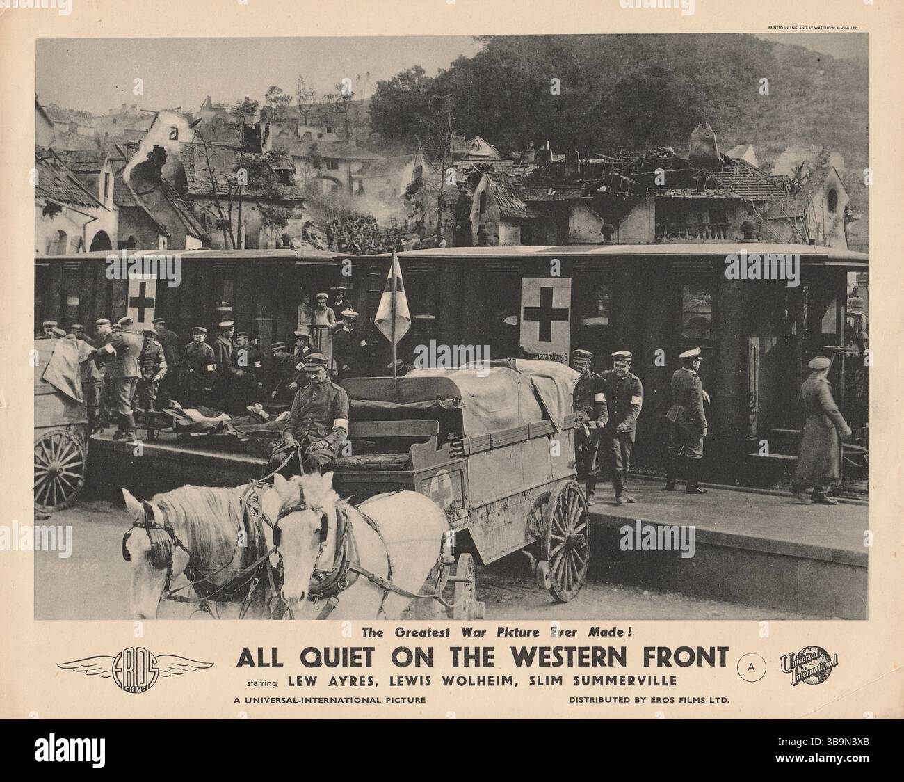 All Quiet On The Western Front 1930 Lewis Milestone Stock Photo - Alamy