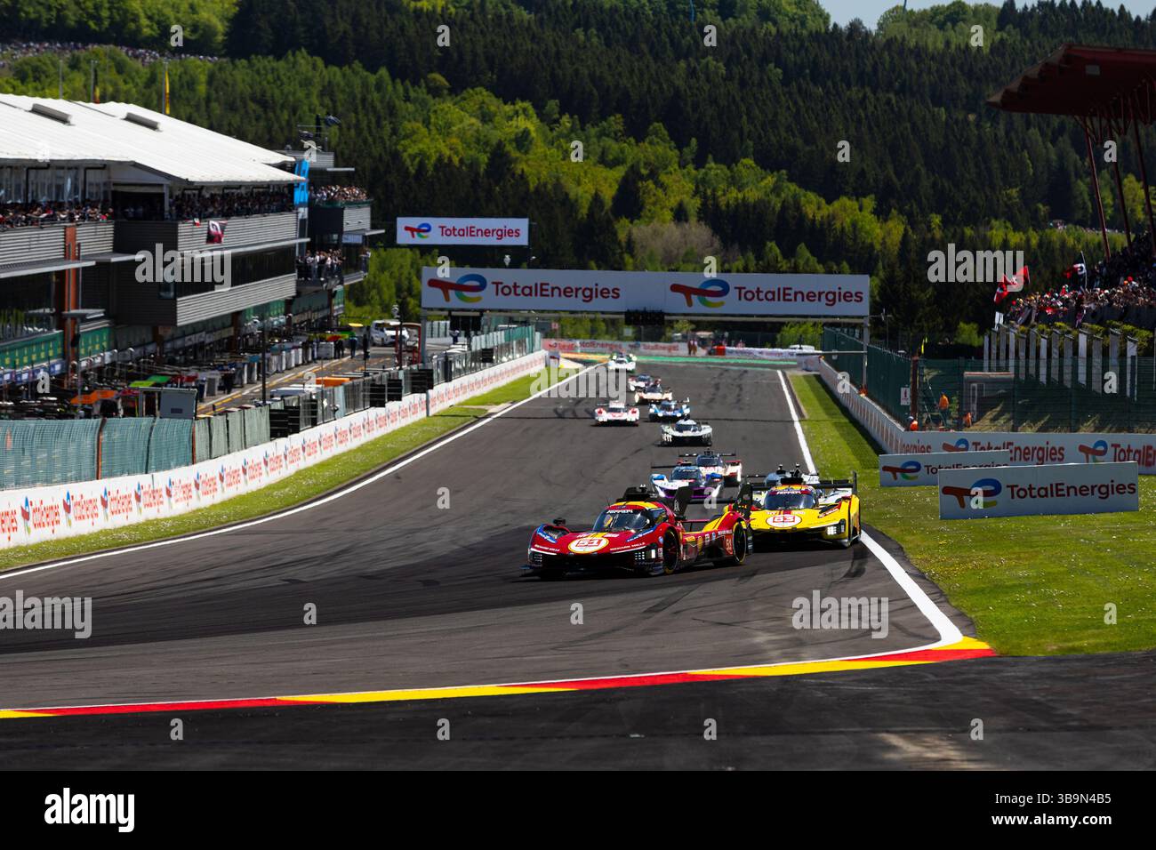 51 CALADO James (gbr), GIOVINAZZI Antonio (ita), PIER GUIDI Alessandro (ita), Ferrari AF Corse ...