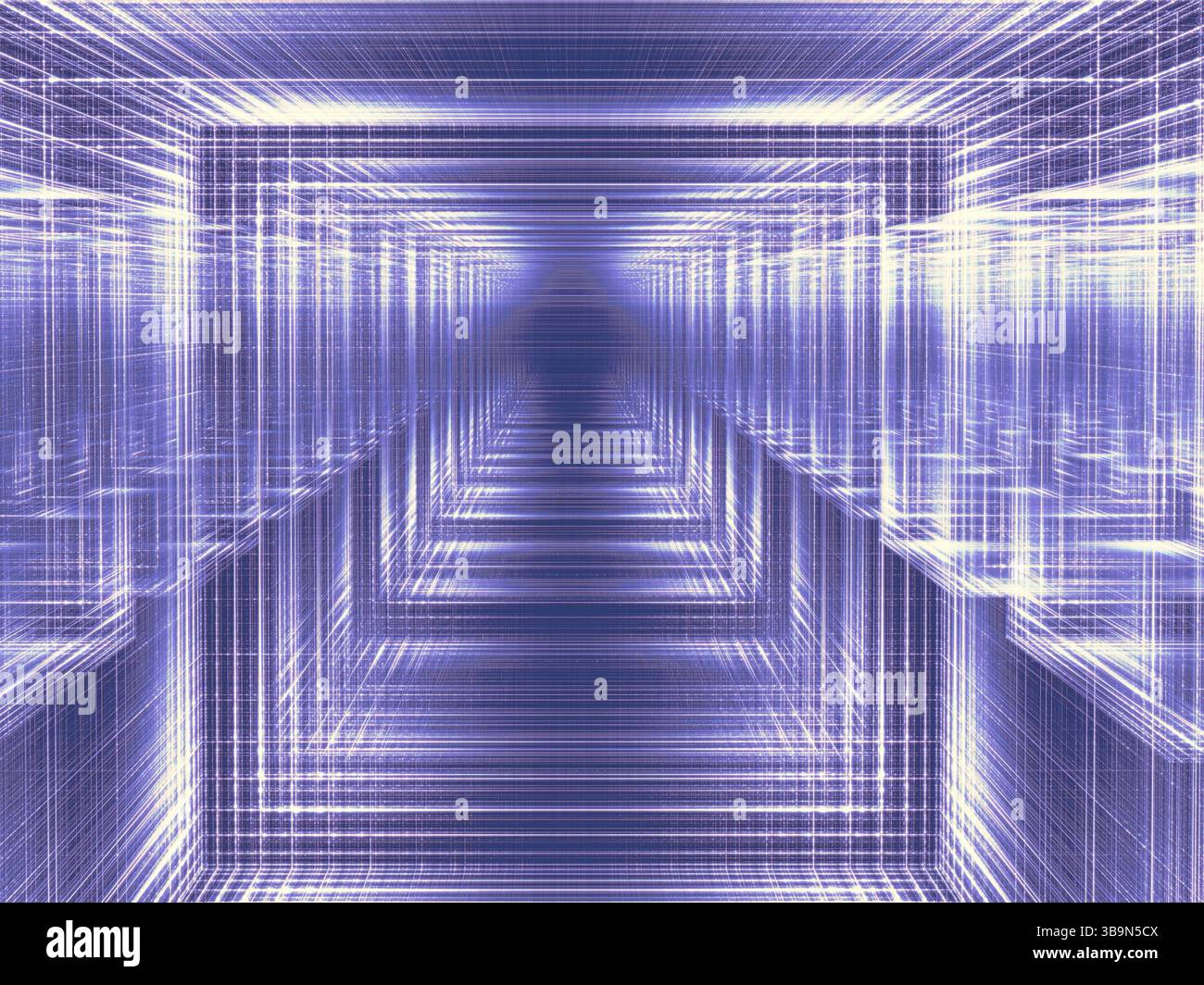 Abstract unusual portal - computer-generated 3d illustration ...