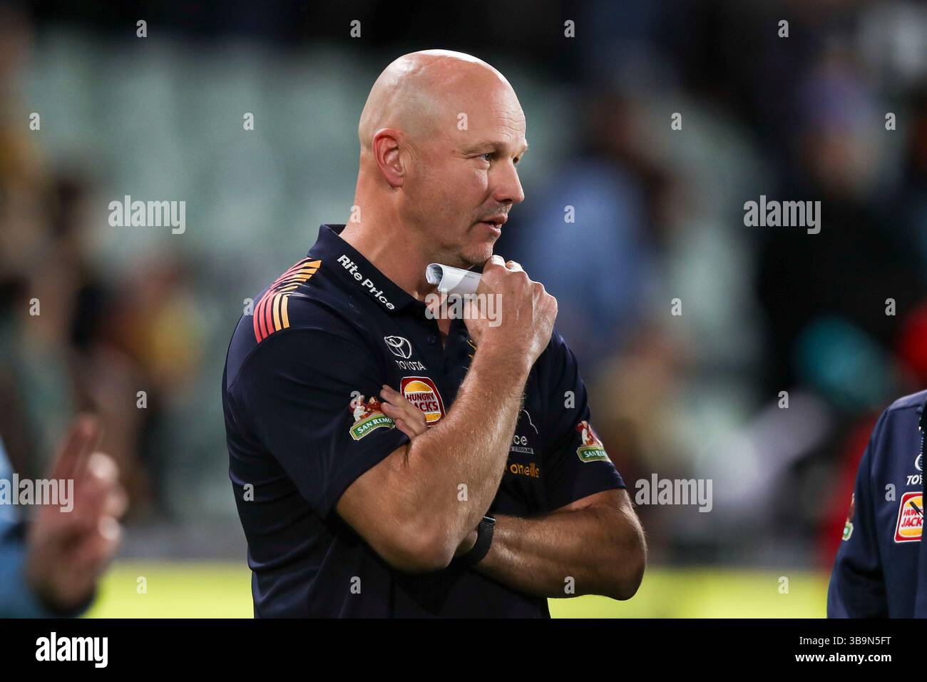 Adelaide, Australia. 10th May, 2025. Matthew Nicks, Senior Coach of the ...