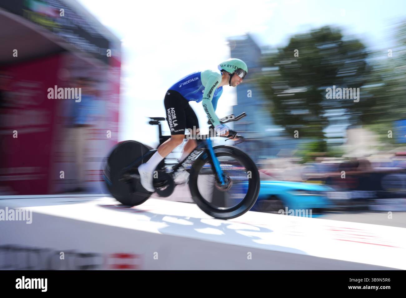 Tirana, Albania. 10th May, 2025. Vendrame Andrea of Decathlon Ag2R La ...