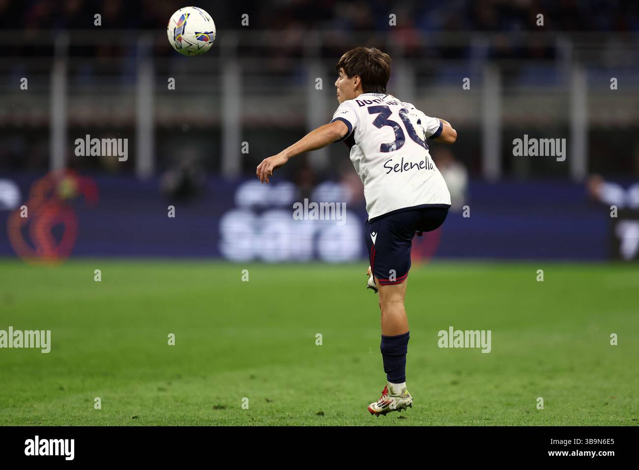 Milano, Italy. 09th May, 2025. Benjamin Dominguez of Bologna Fc in ...