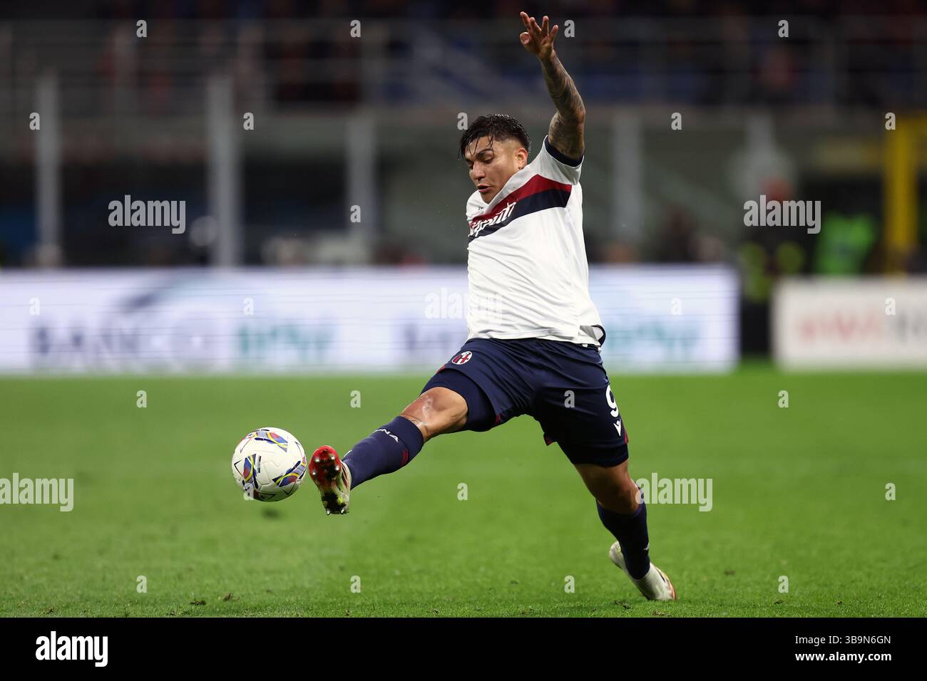Milano, Italy. 09th May, 2025. Santiago Castro of Bologna Fc in action ...