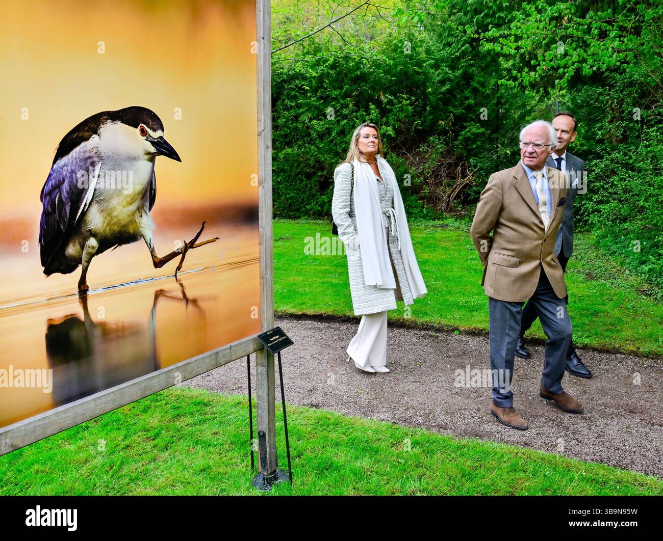 Borgholm, Sweden. 10th May, 2025. BORGHOLM 20250510King Carl Gustaf ...