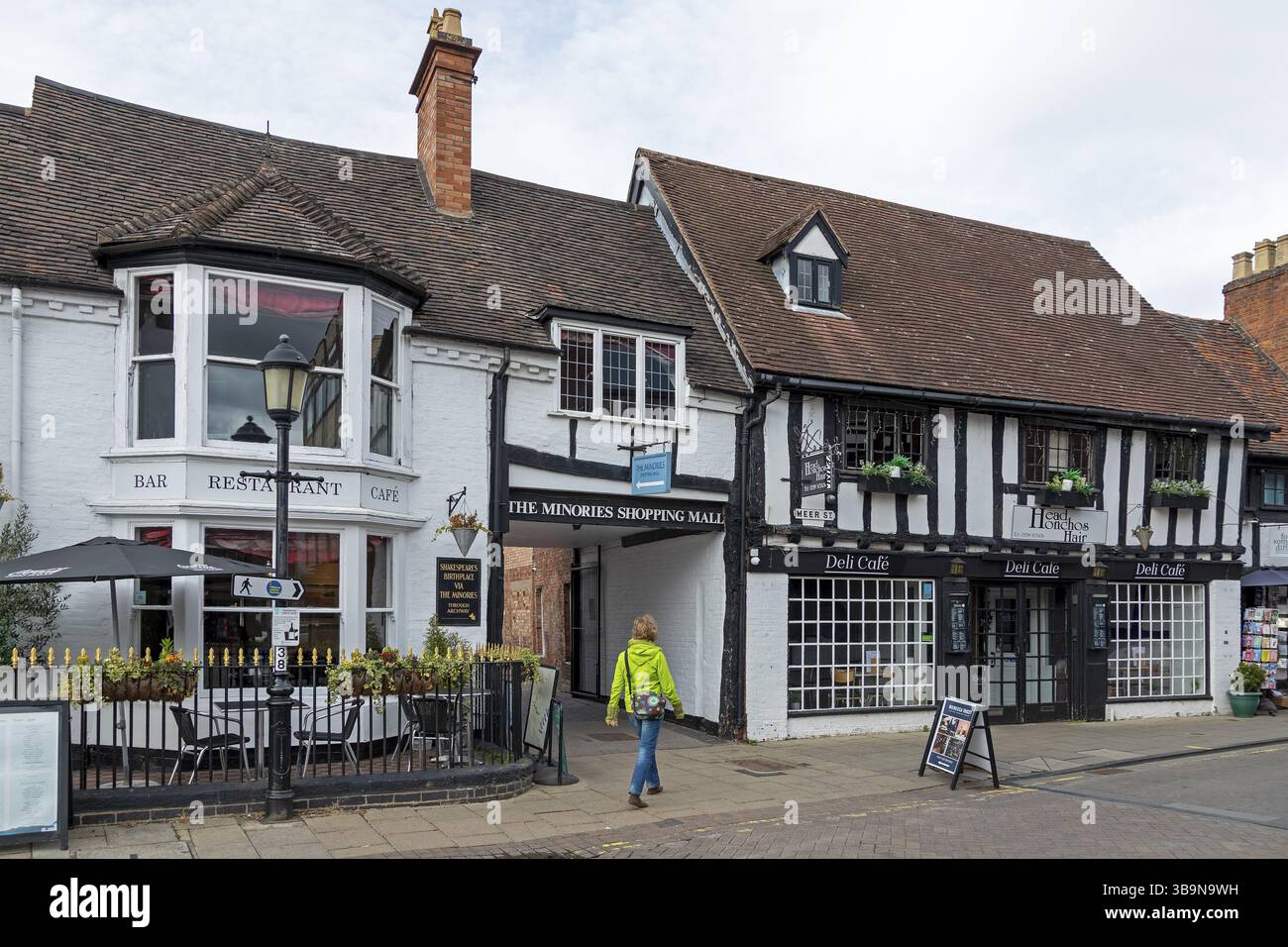 Half-timbered houses, Stratford-upon-Avon, Warwickshire, England, Great ...
