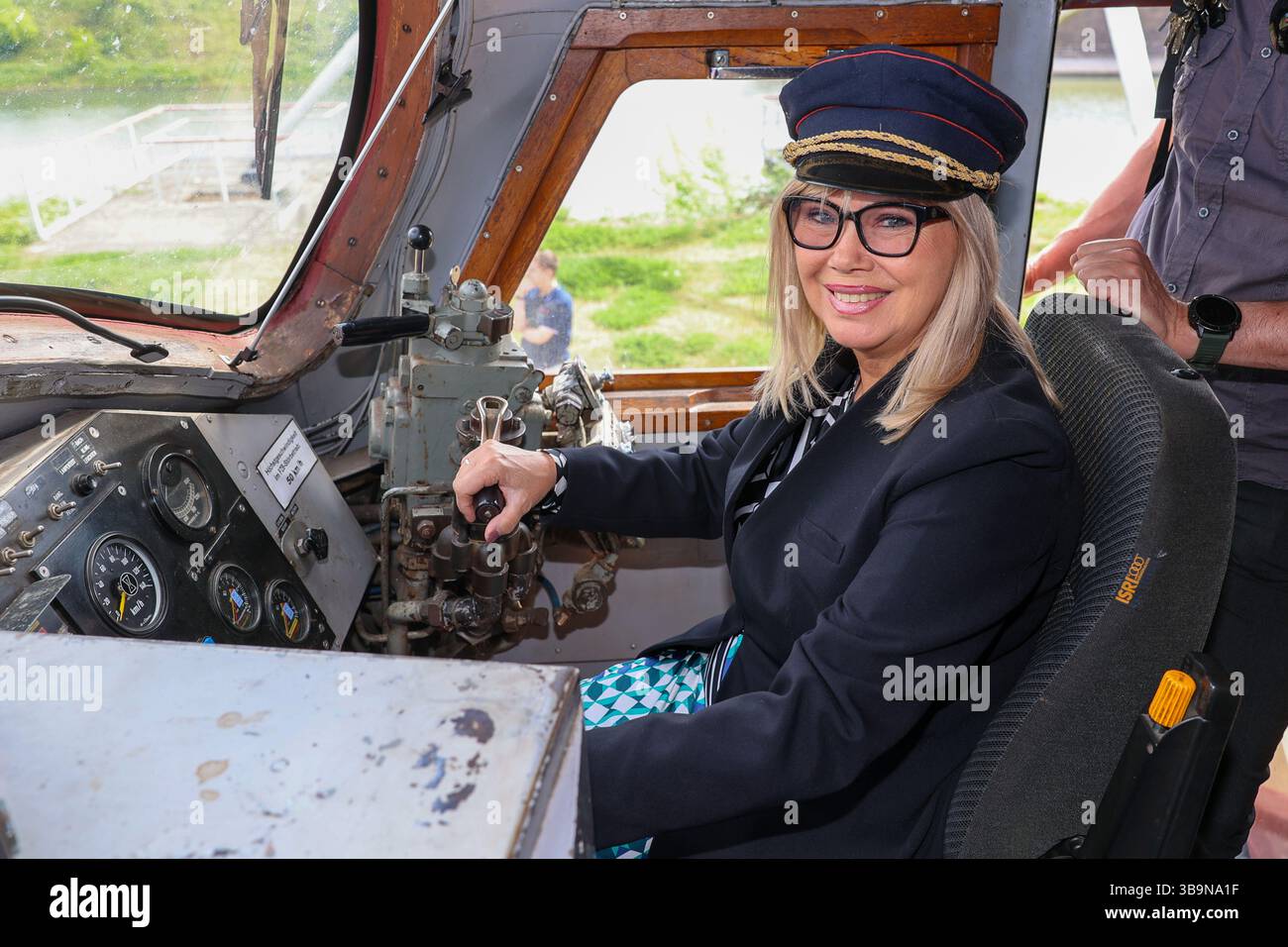 Magdeburg, Germany. 10th May, 2025. Mayor Simone Borris sits in the ...
