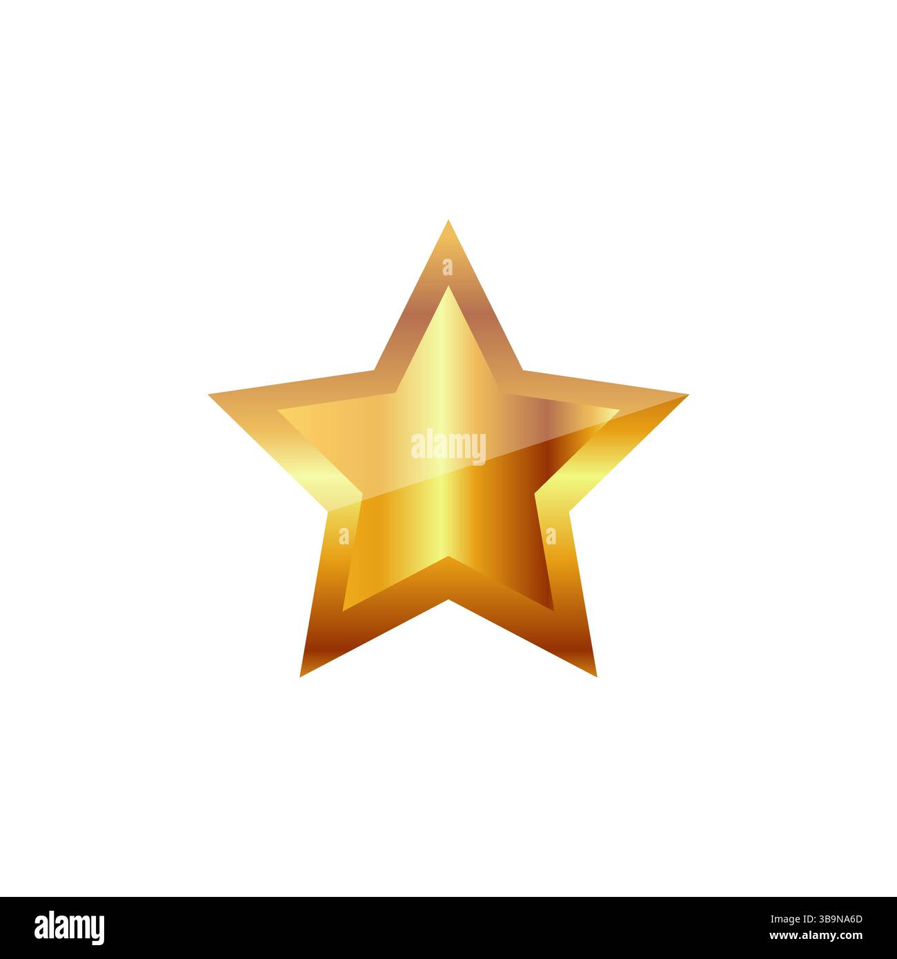 Star award medal realistic Stock Vector Images - Alamy