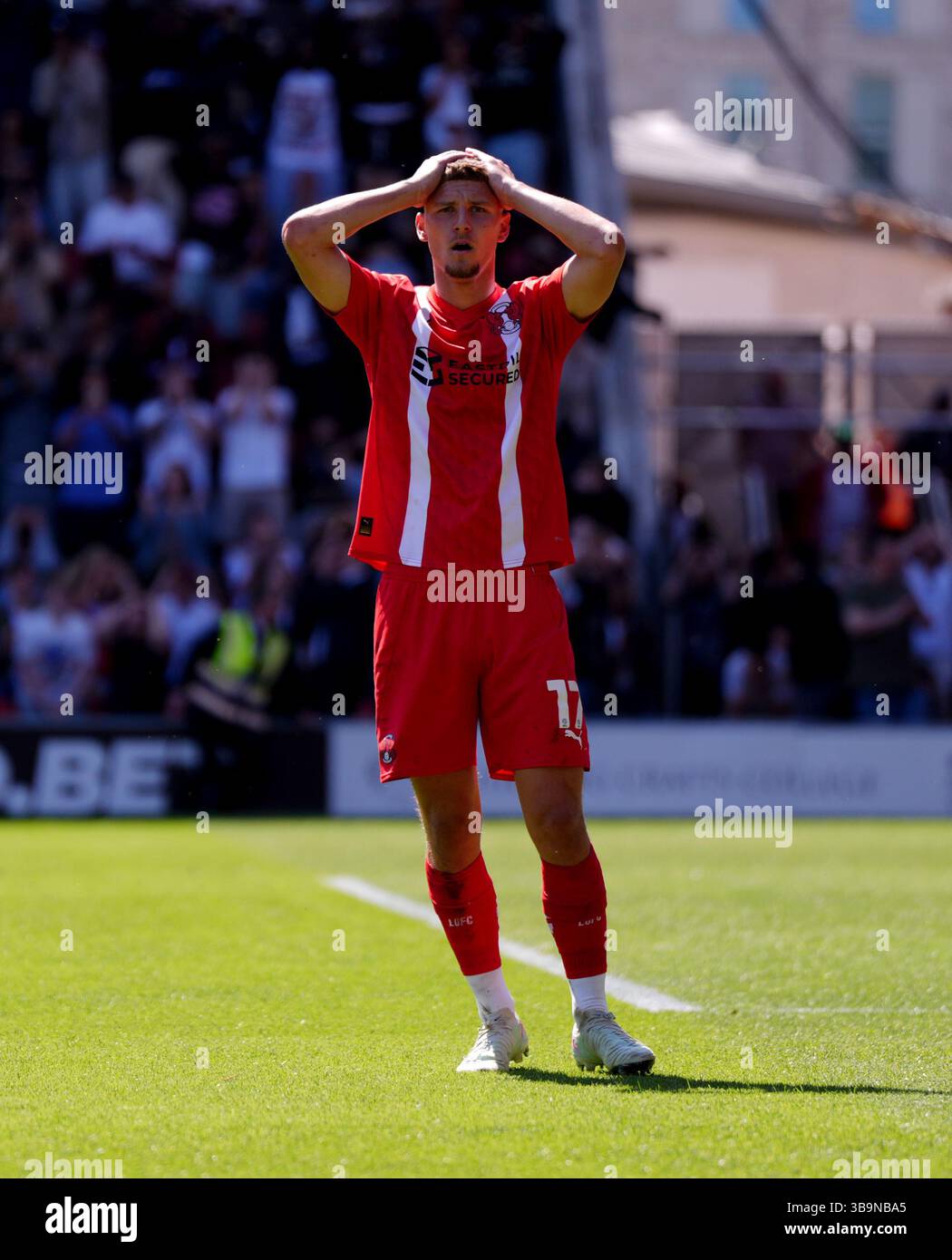 Leyton Orient's Jamie Donley reacts to a near chance during the Sky Bet ...