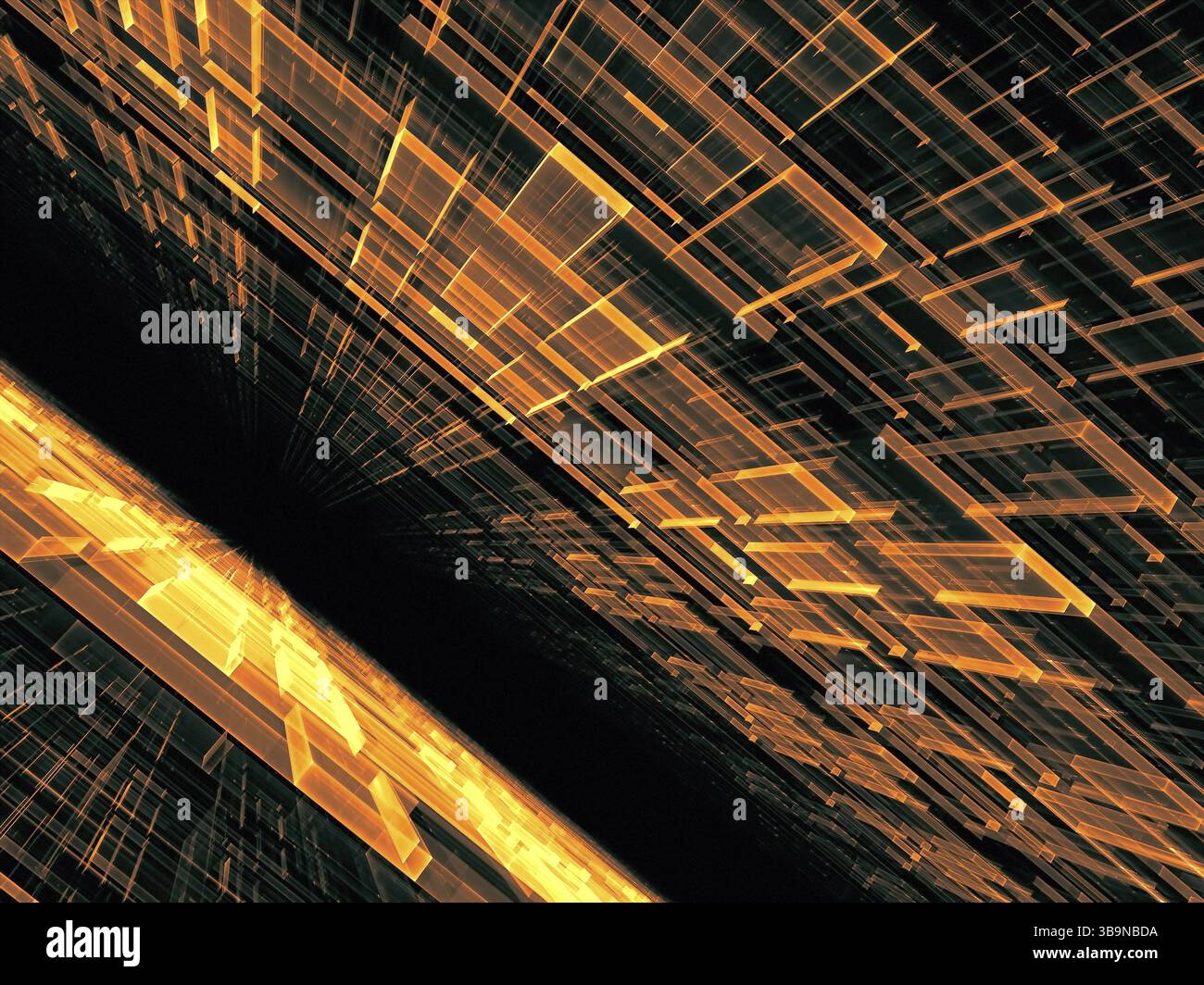 Abstract diagonal golden background - computer-generated 3d ...
