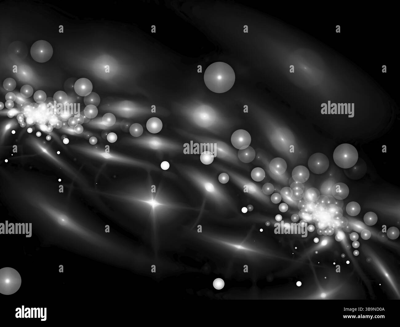 Simple fractal background - abstract computer-generated image. Digital ...