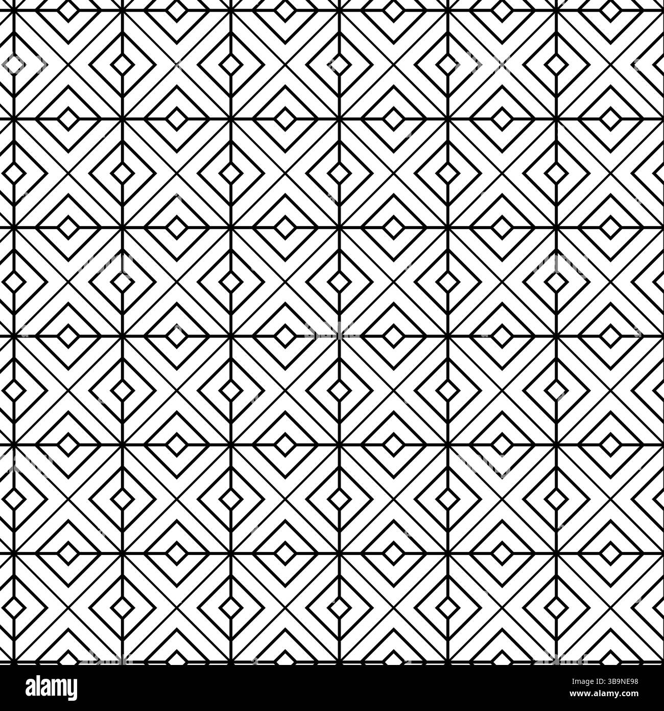 Seamless pattern with striped black white diagonal lines (zigzag ...
