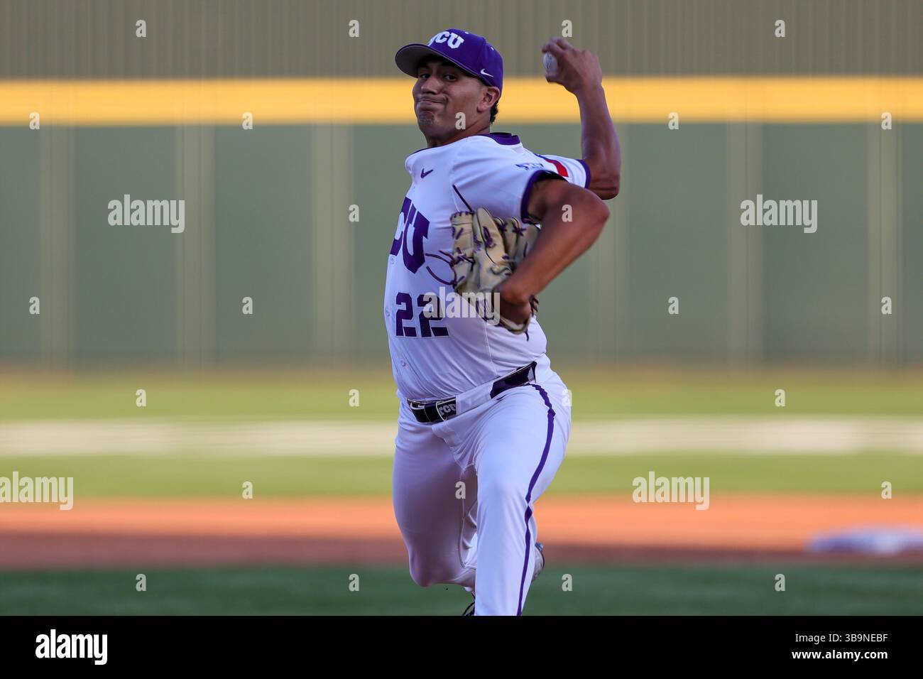 May 9, 2025: Texas Christian University's pitcher Louis Rodriguez (22 ...