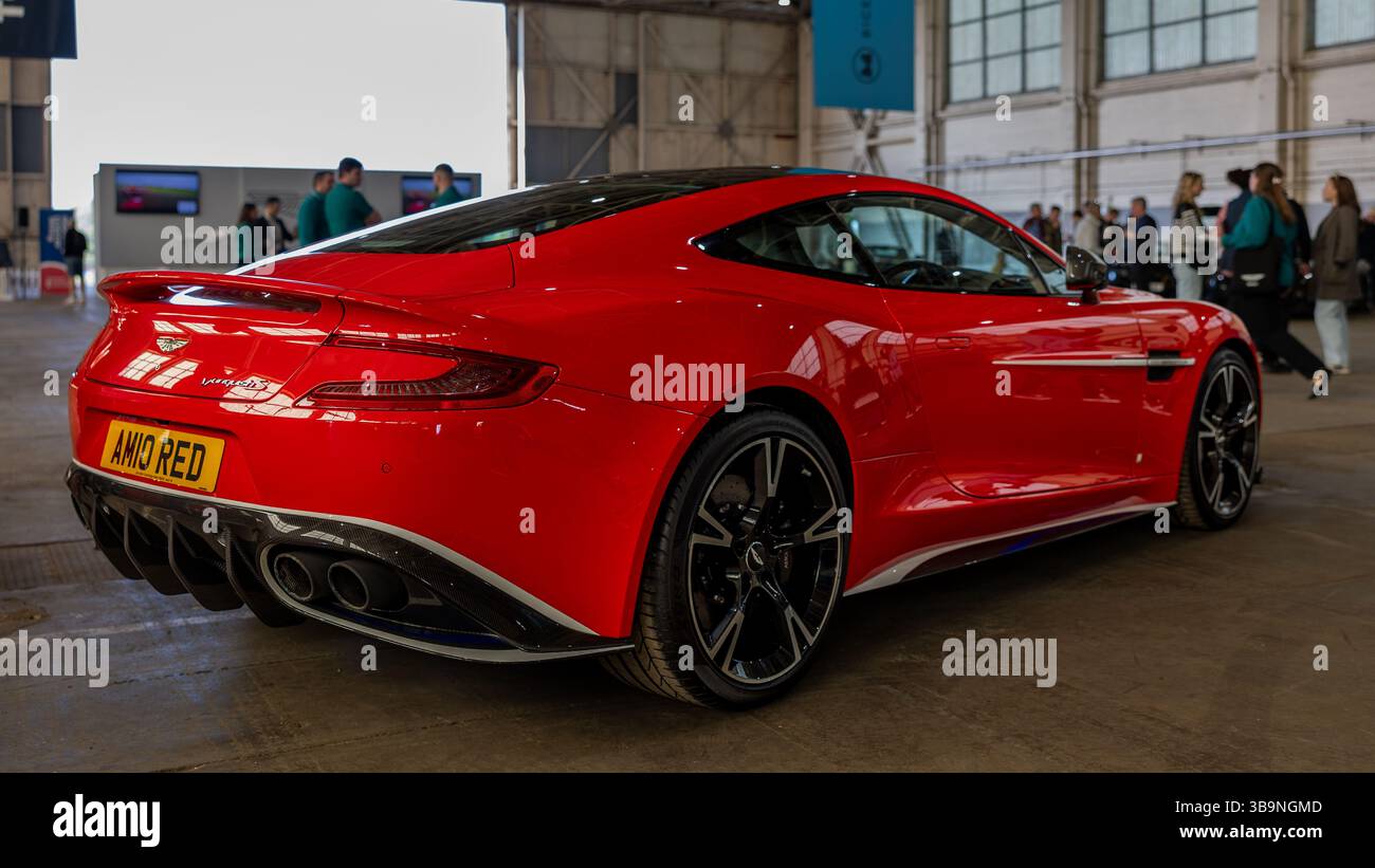 2017 Aston Martin Vanquish S Red Arrows Special Edition, on display at ...