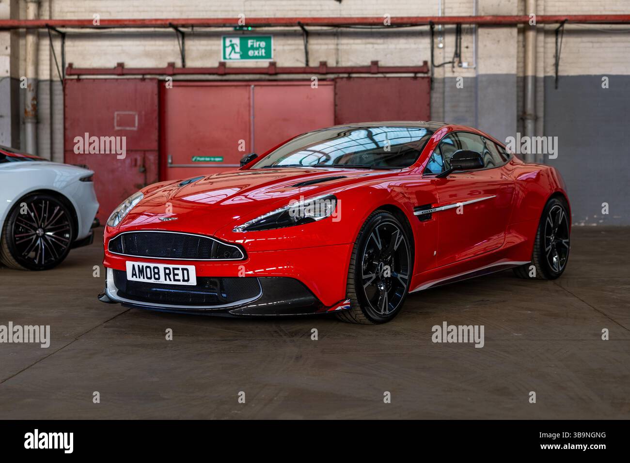 2017 Aston Martin Vanquish S Red Arrows Special Edition, on display at ...