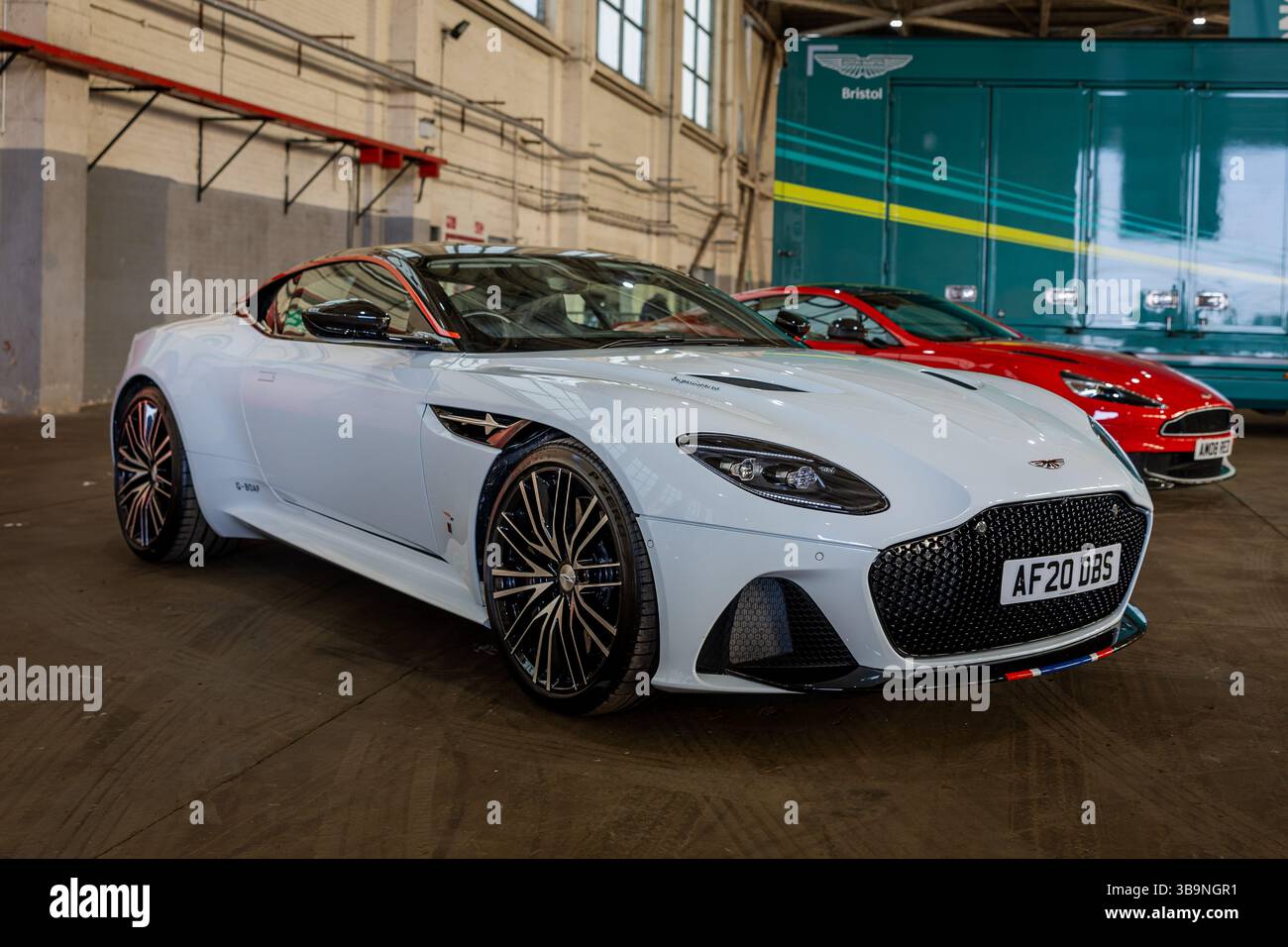DBS Superleggera Concorde Edition, on display at the Bicester Scramble ...