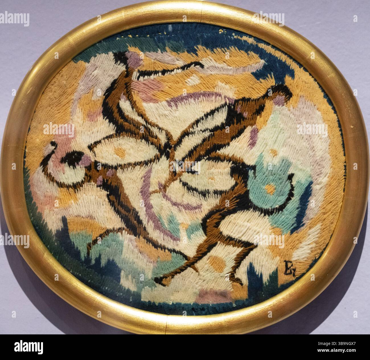 Alice Bailly, Mad Race, circa 1918, wool, art museum Solothurn, 1989 ...