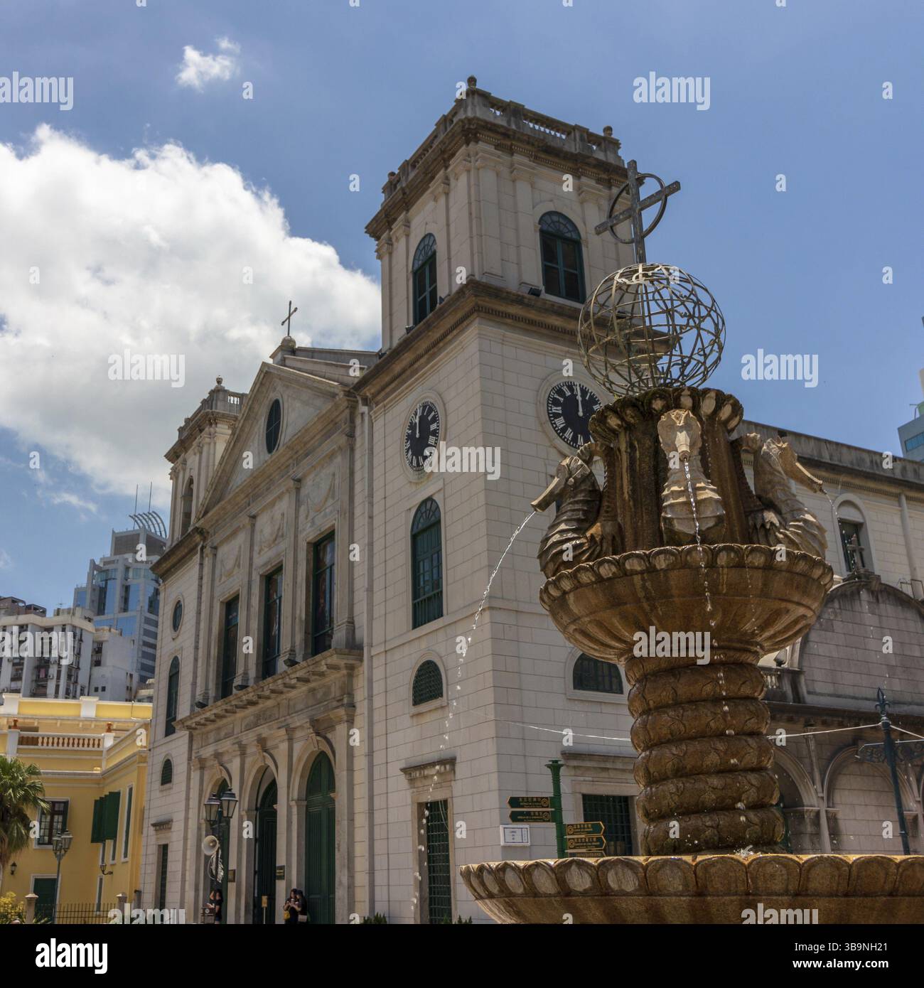 The Cathedral of Macau (Catedral Igreja da Se), also known as the ...