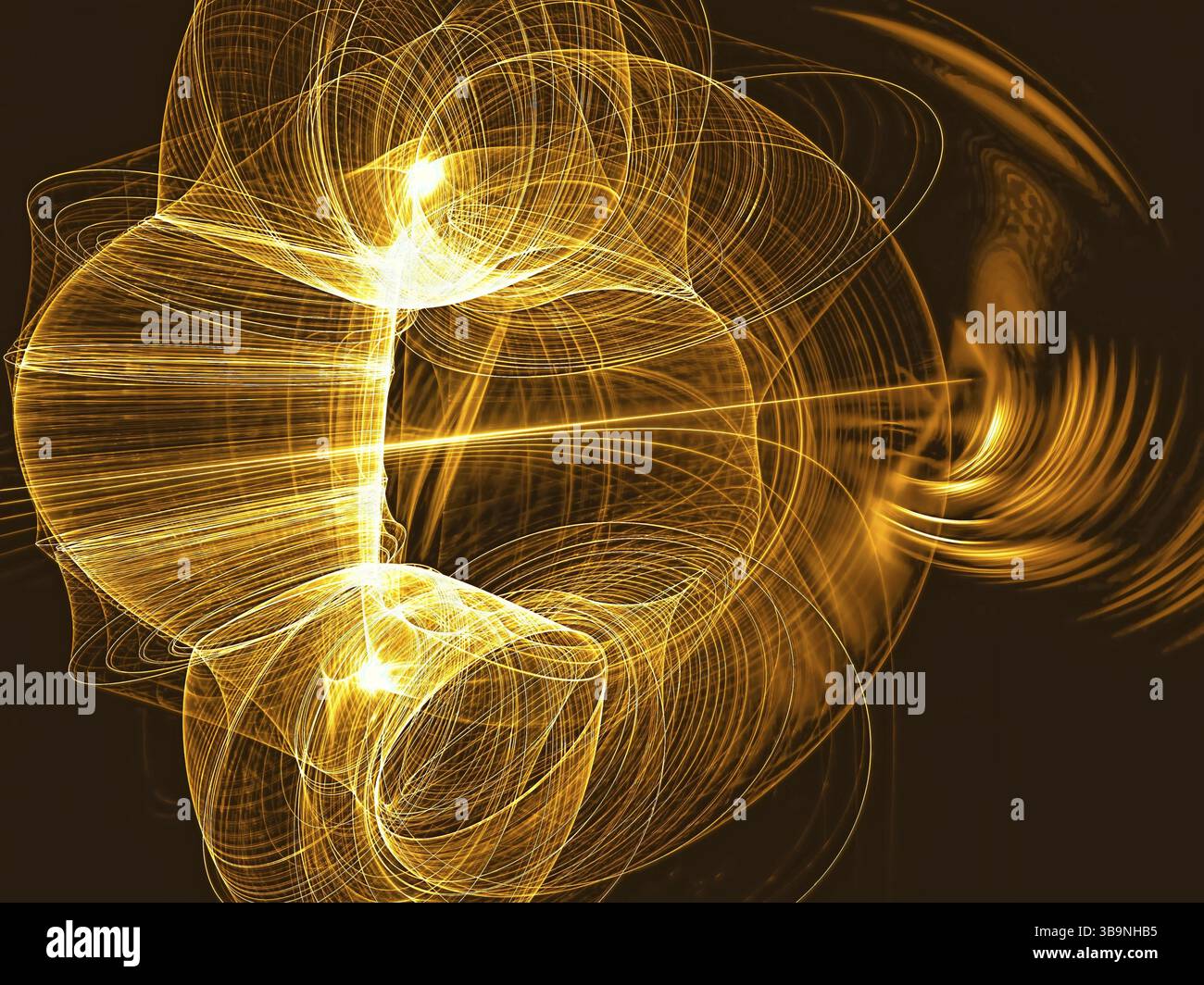 Abstract technology background - computer-generated image. Fractal ...