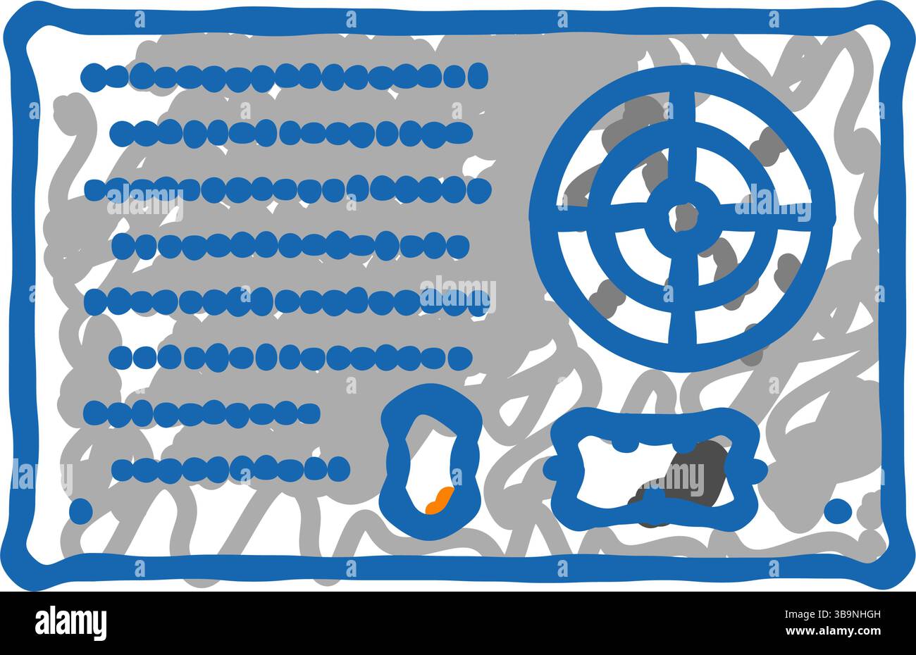 power supply electrical engineer icon doodle illustration Stock Vector ...