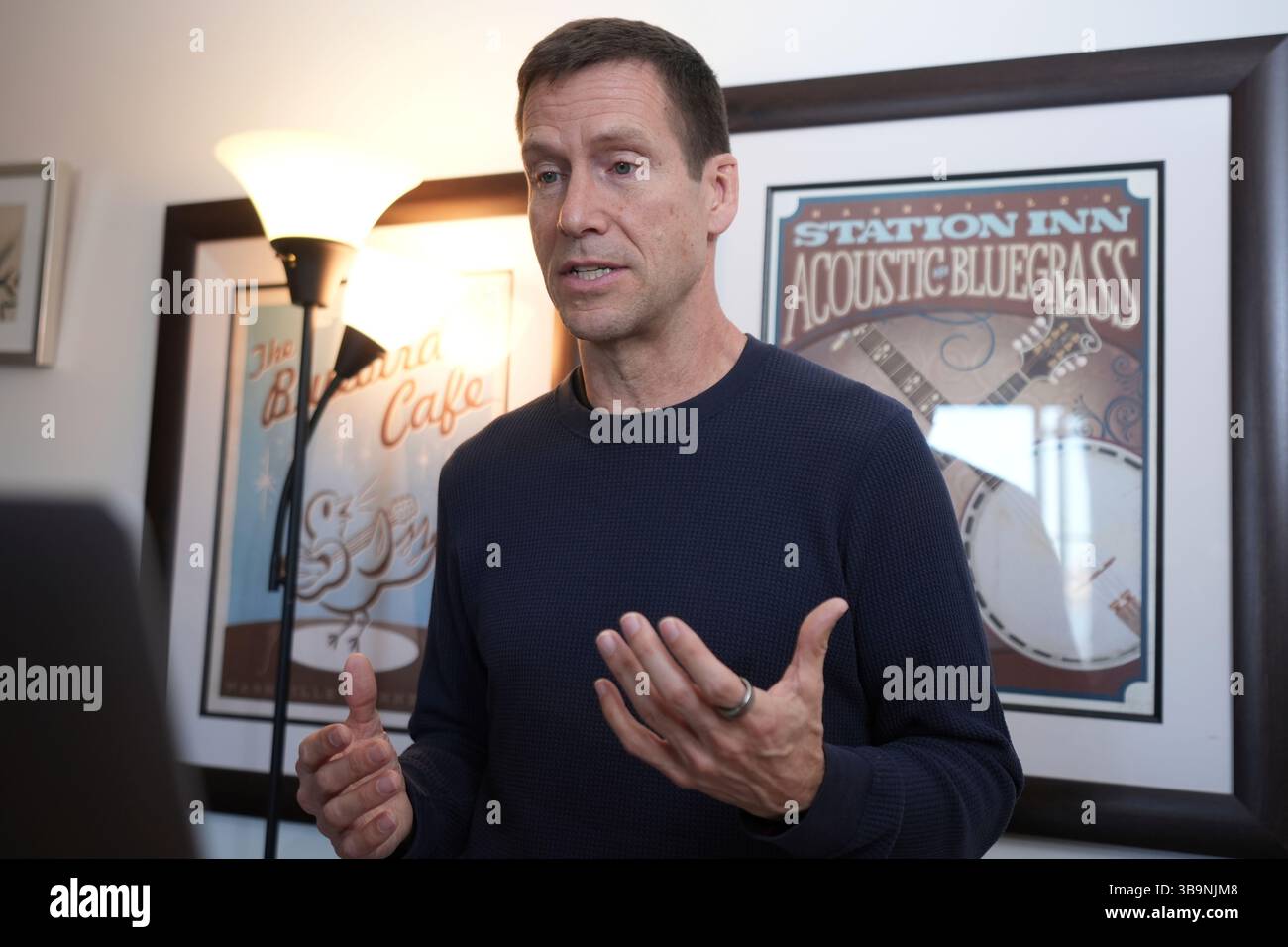 Charles Scott poses for a portrait Thursday, May 1, 2025, in New York. (AP Photo/Frank Franklin ...