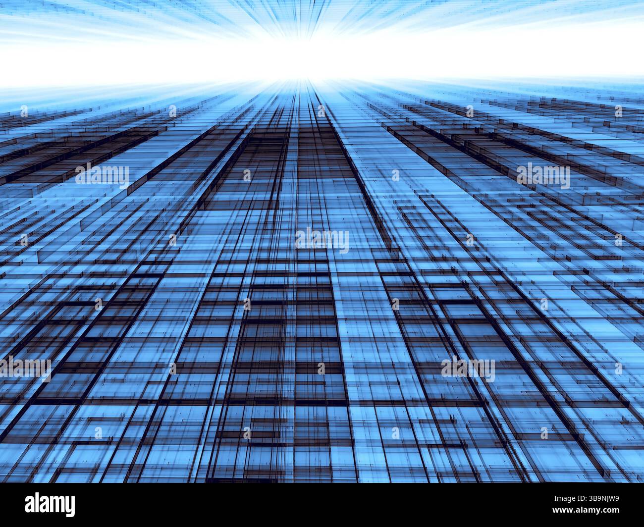 Technology, science or business background. Abstract computer-generated ...