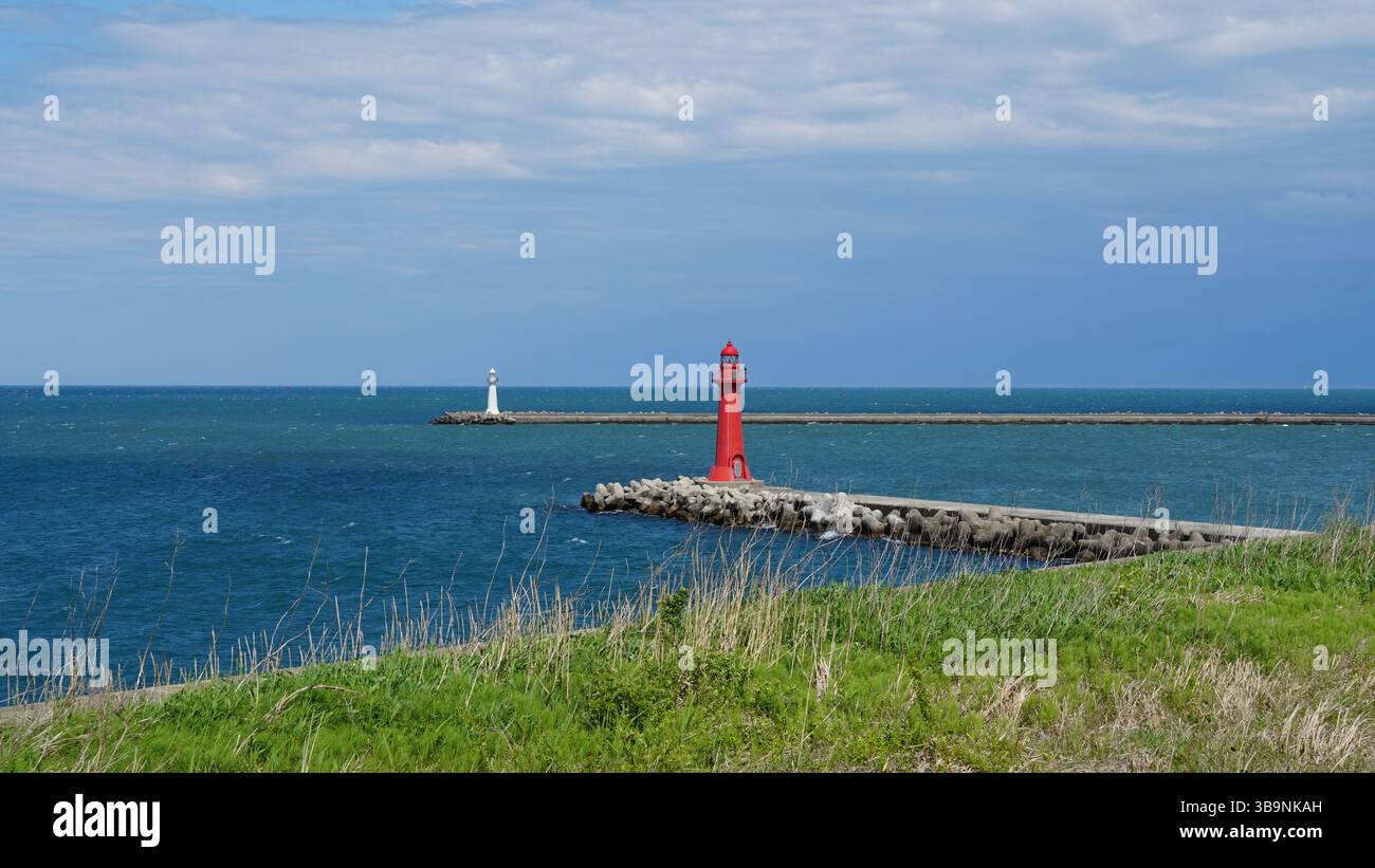 Toyama Port under Blue Skies: Bridges and Sails over the Japan Sea ...
