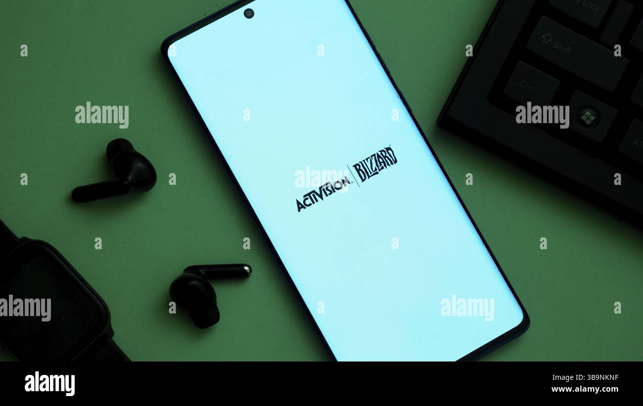 Dhaka, Bangladesh 30 April 2025: Activision Blizzard, Inc. is an ...