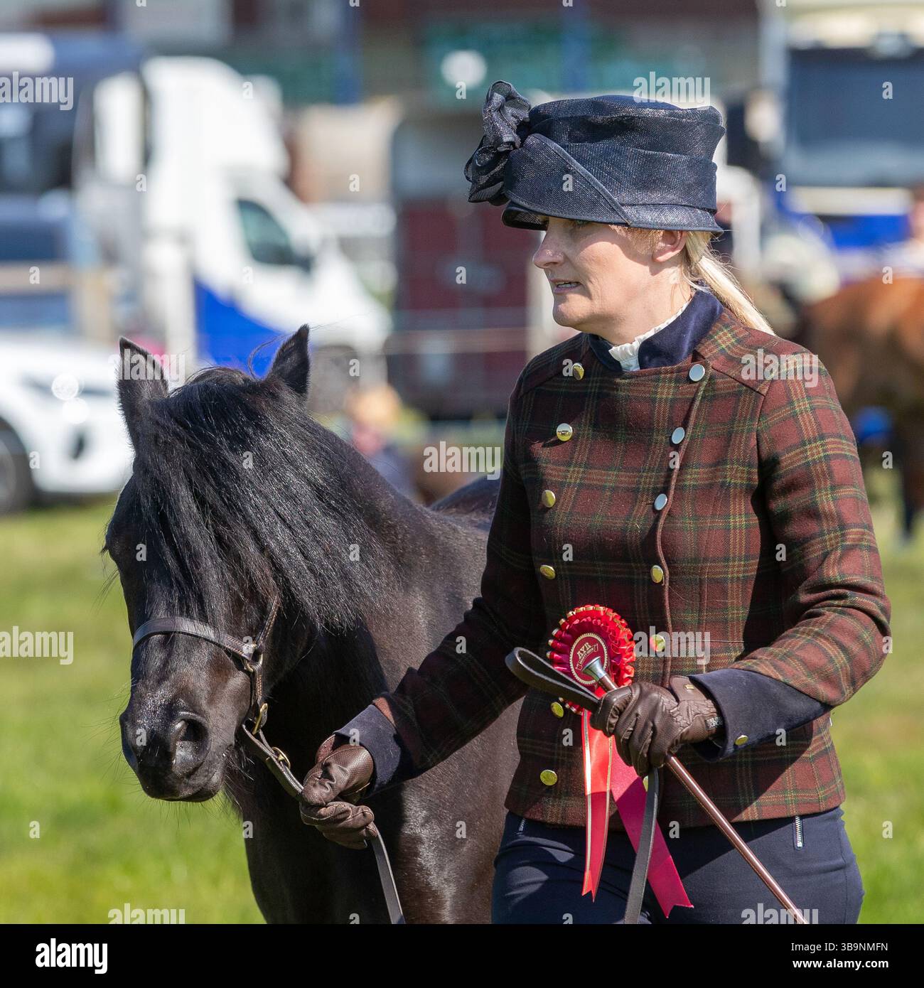 Ayr, UK. 10th May, 2025. Thousands of spectators, farmers, people with ...