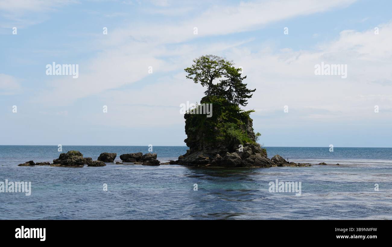 Timeless Witness of the Japan Sea Stock Photo - Alamy