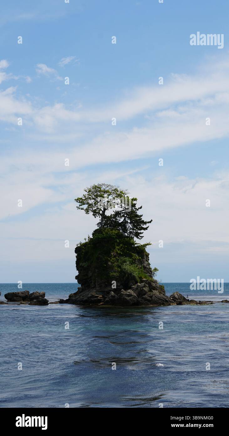 Timeless Witness of the Japan Sea Stock Photo - Alamy