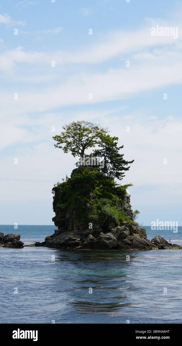 Timeless Witness of the Japan Sea Stock Photo - Alamy