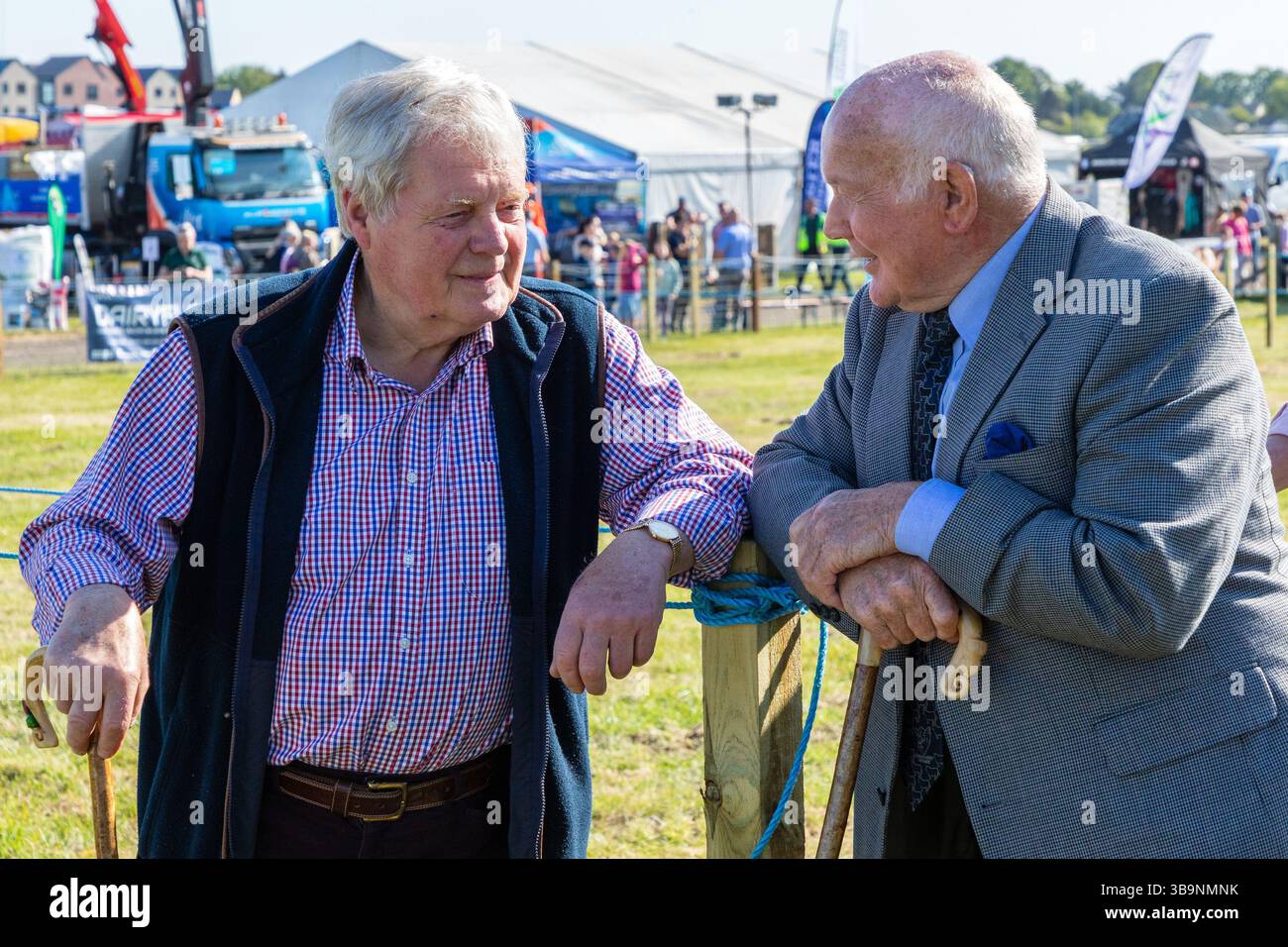Ayr, UK. 10th May, 2025. Thousands of spectators, farmers, people with ...